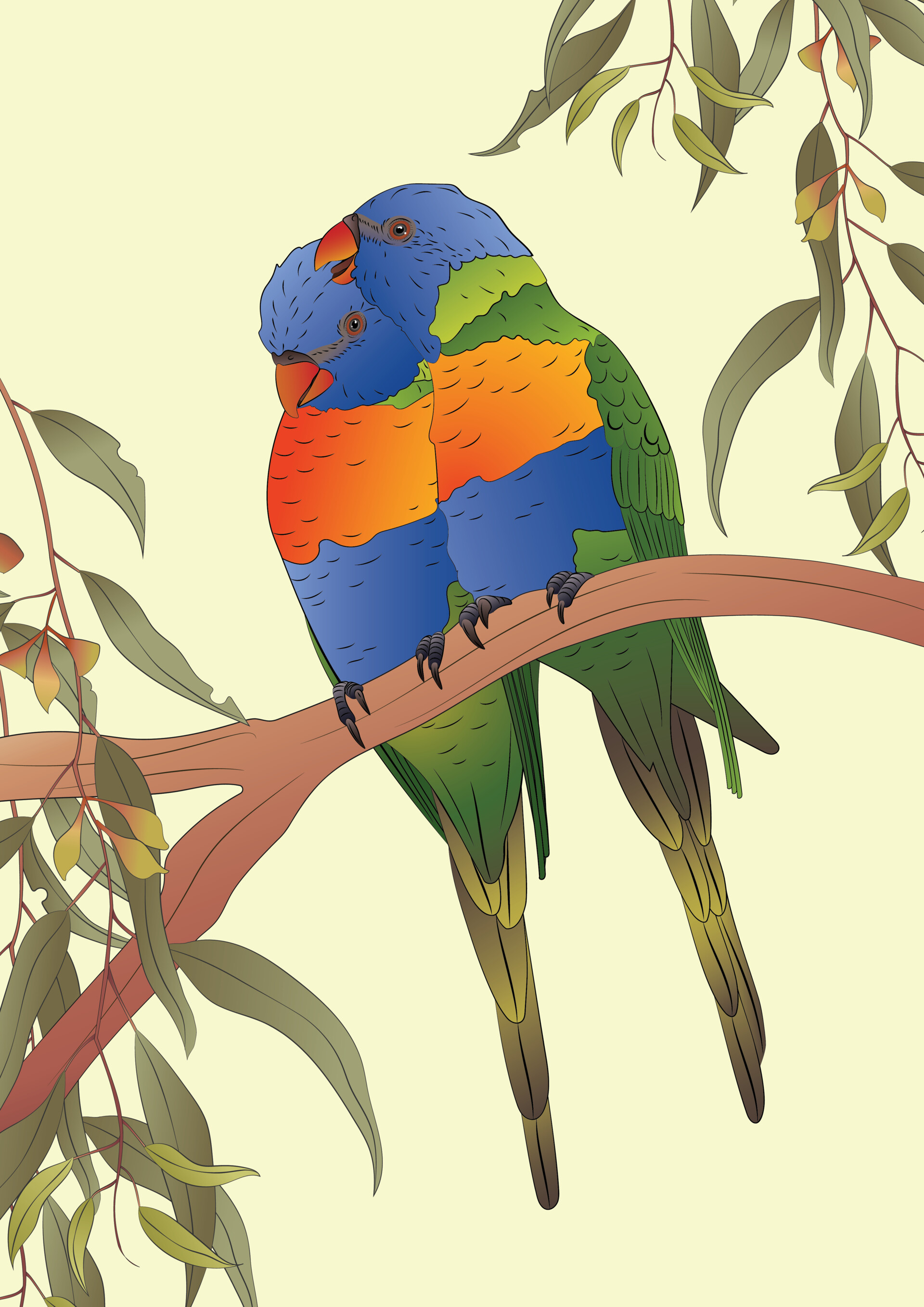 ArtStation - Australian Lorikeet