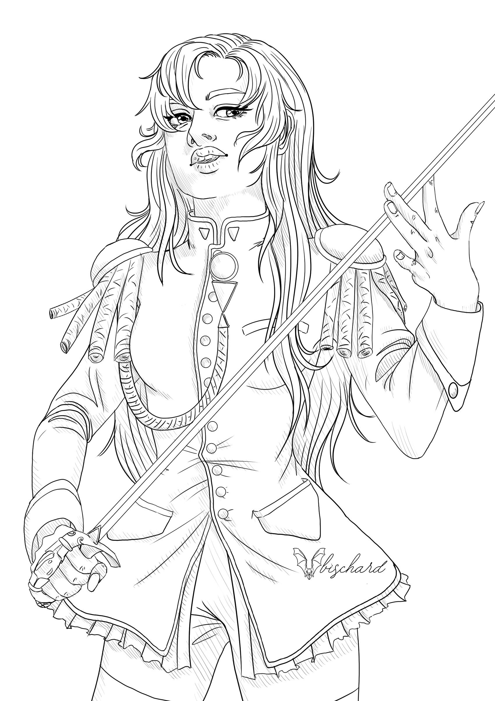 utena coloring pages