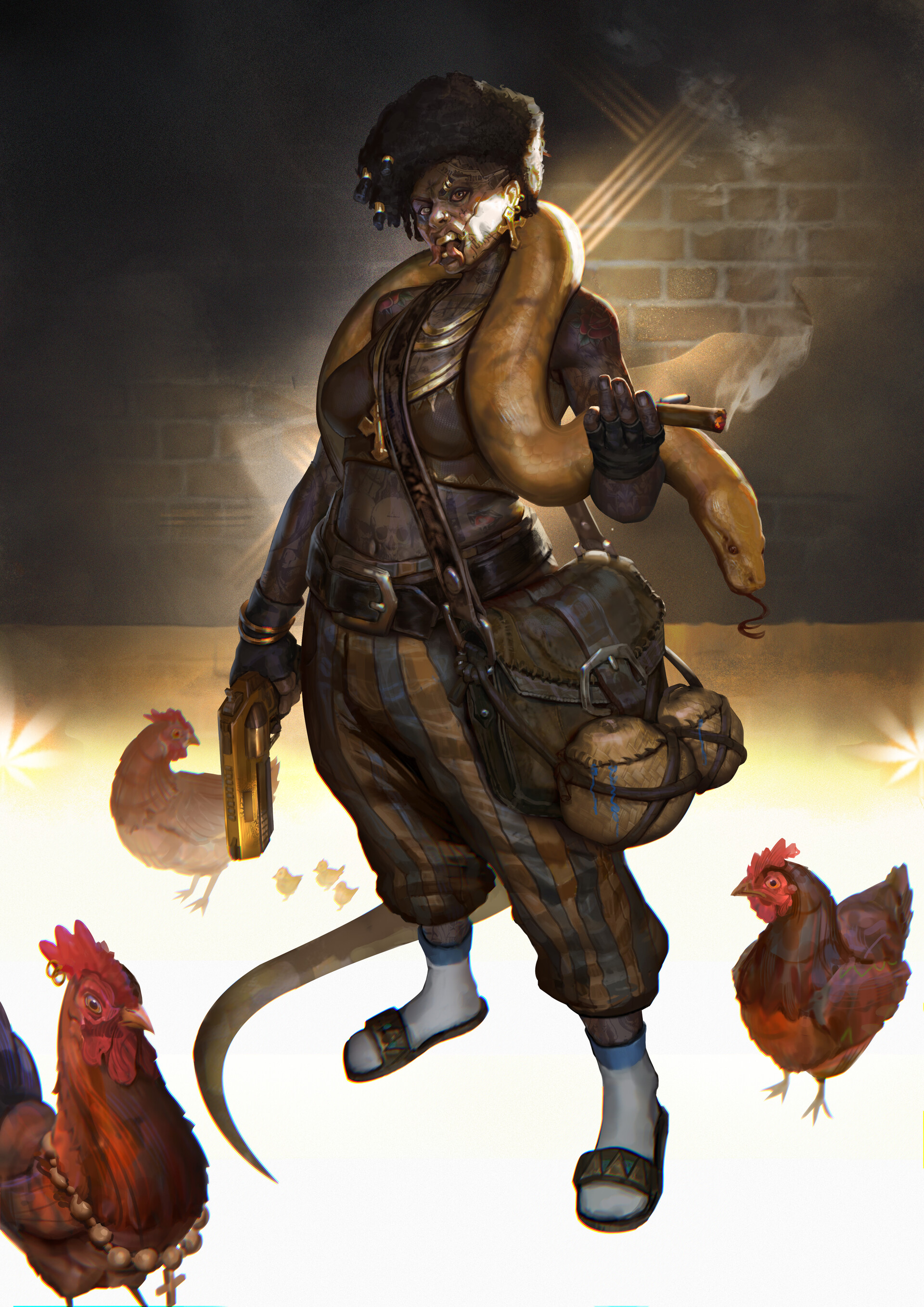 [OC] Serpent, art by Me : r/ImaginaryCharacters