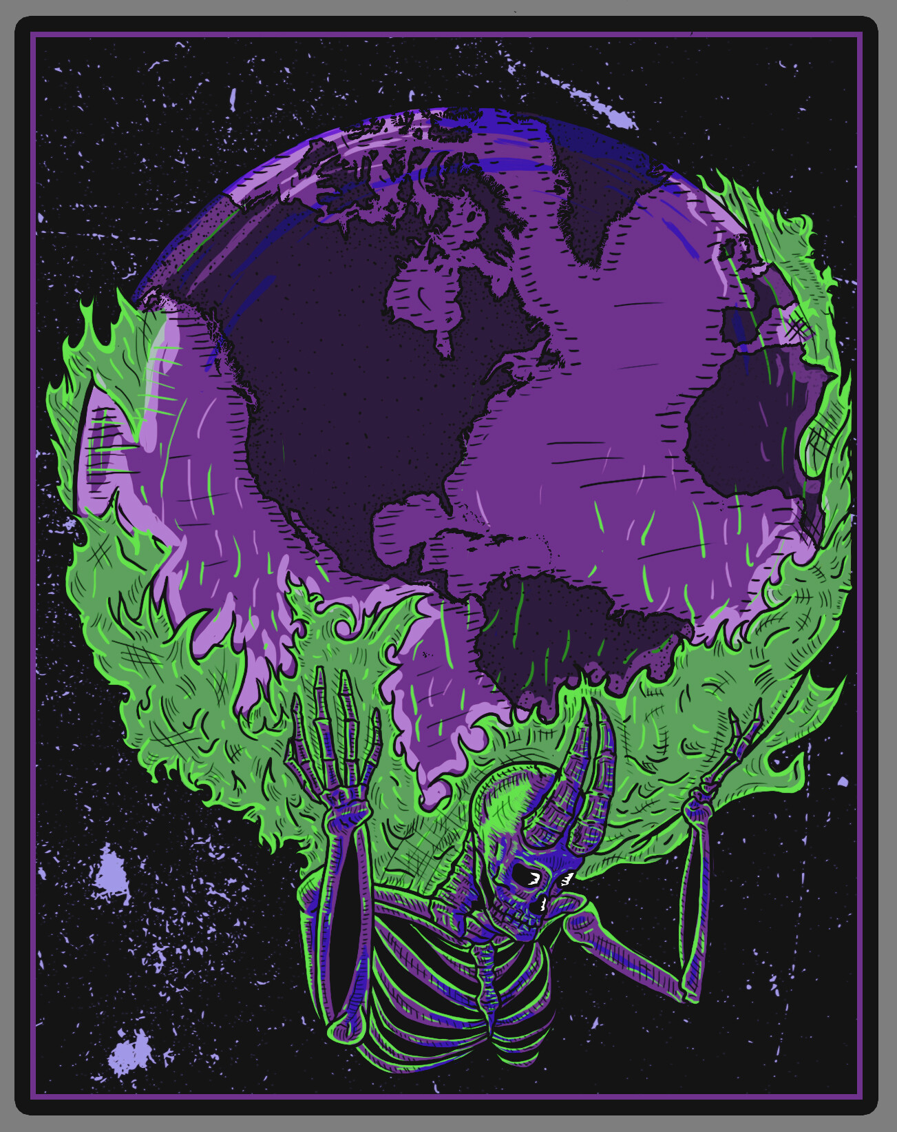 ArtStation - DEVIL ATLAS [HELLWORLD]