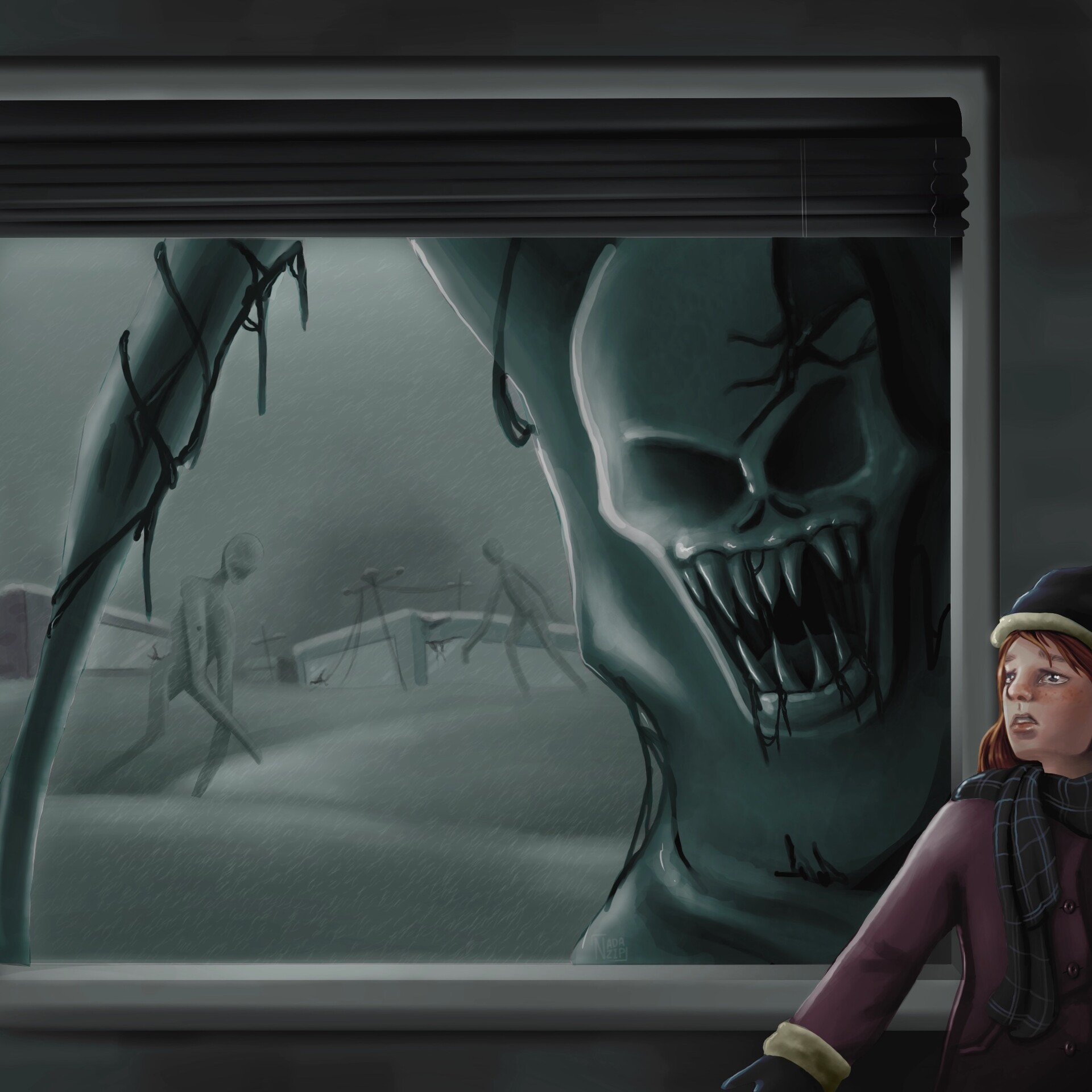 ArtStation - Monsters In The Snow