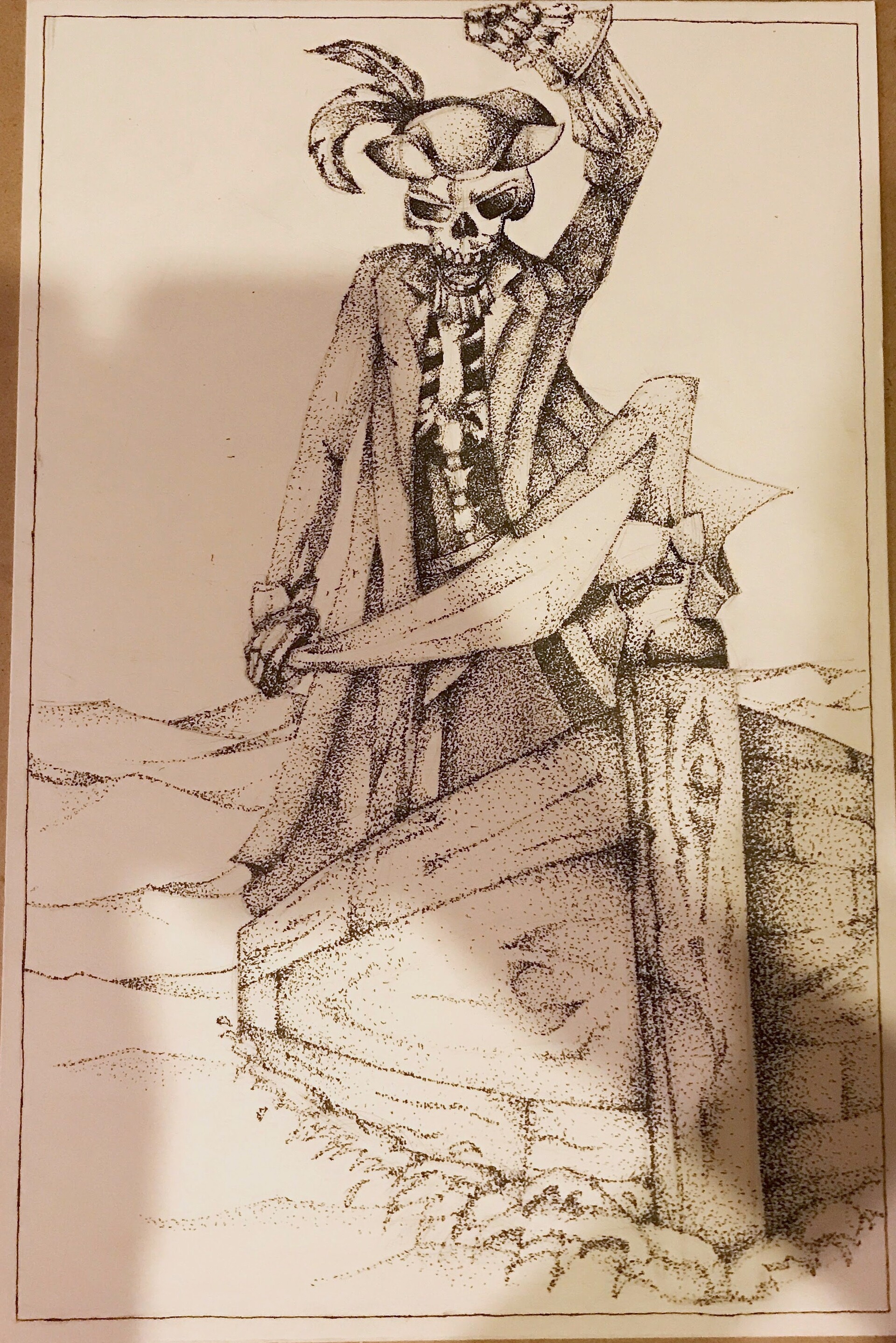 ArtStation - Skeleton Stipple