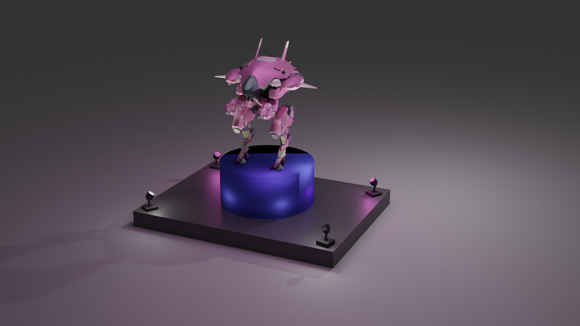 ArtStation - Meka D.Va Render