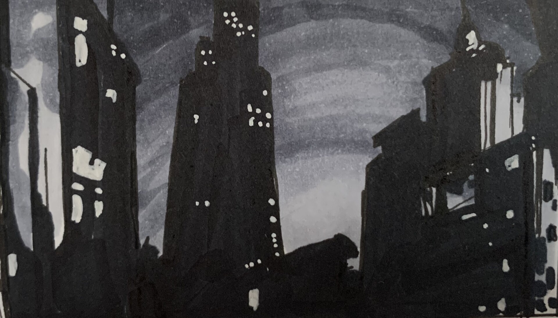 ArtStation - Composition Studies form "Framed Ink"