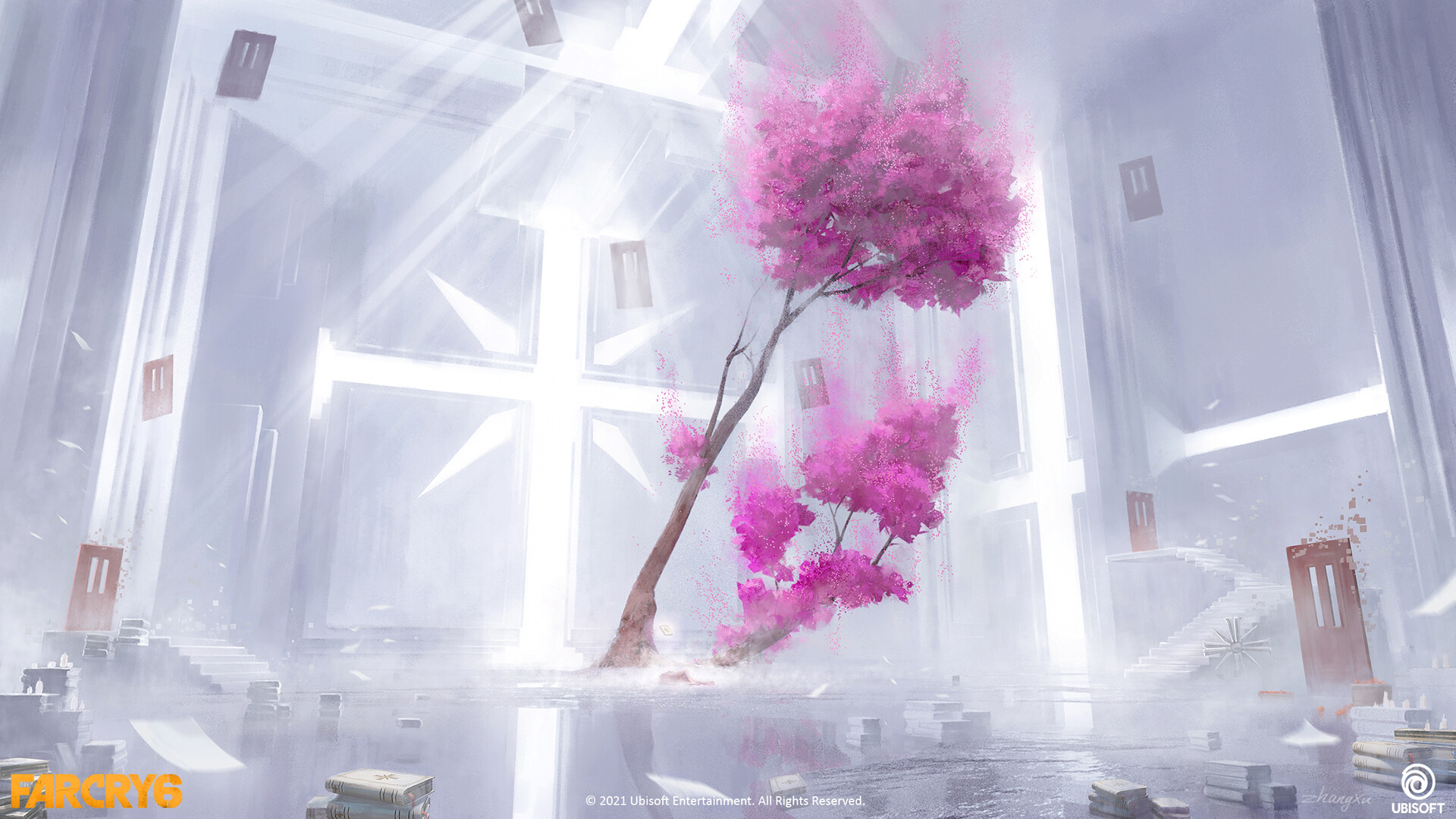 Xu Zhang - Far Cry 6 DLC Joseph collapse concept art