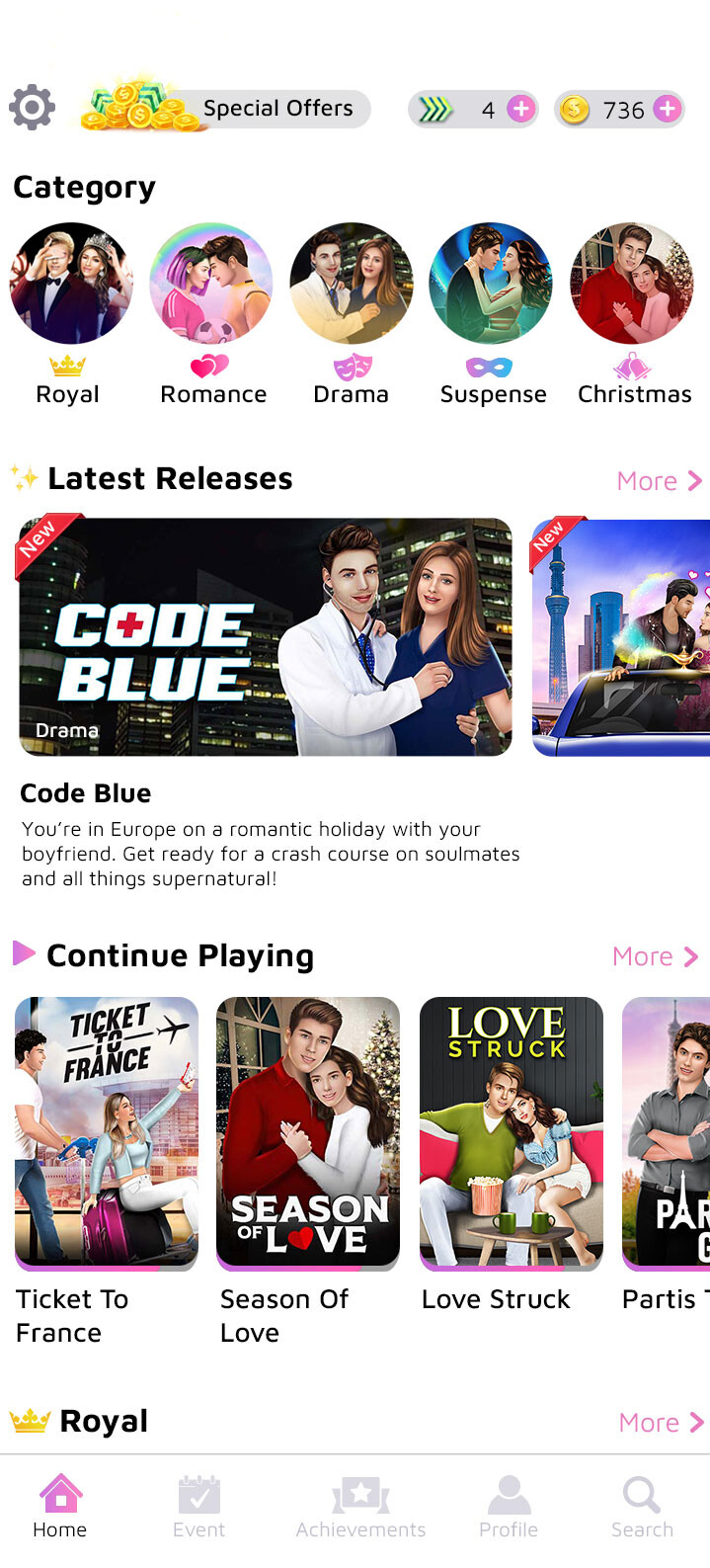 Munmun khurana - UI DESIGN#LOVE/LIFE ROLE PLAYINGGAMES#STORYGAMES#CHAPTERS#NARRARTIVE GAMES