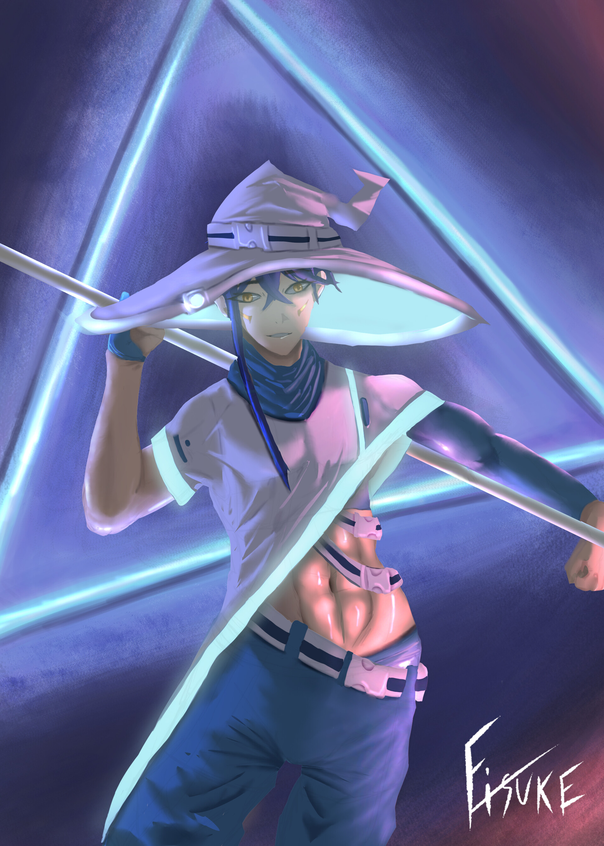 ArtStation - Neon Mage