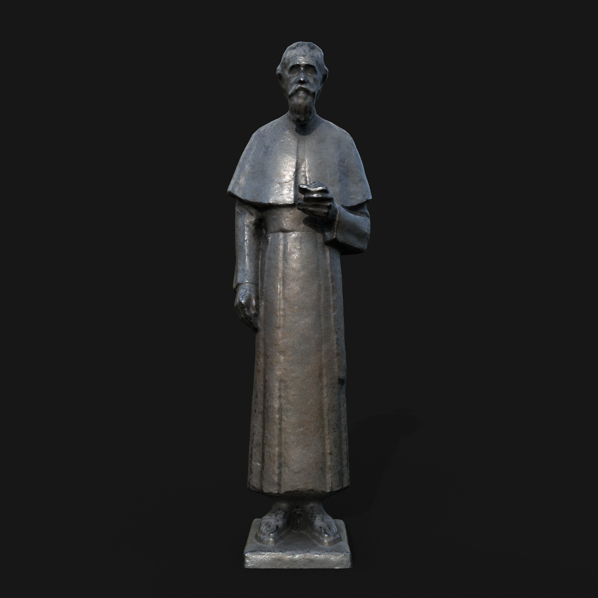 ArtStation - Monk Statue Photogrammetry
