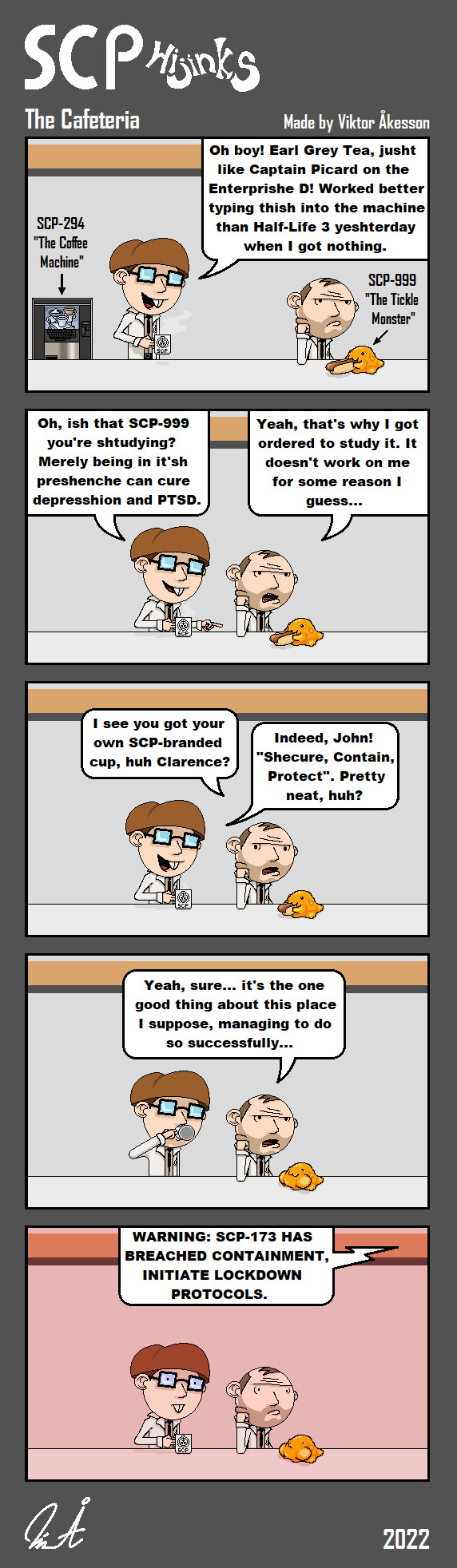 ArtStation - SCP Hijinks: The Cafeteria