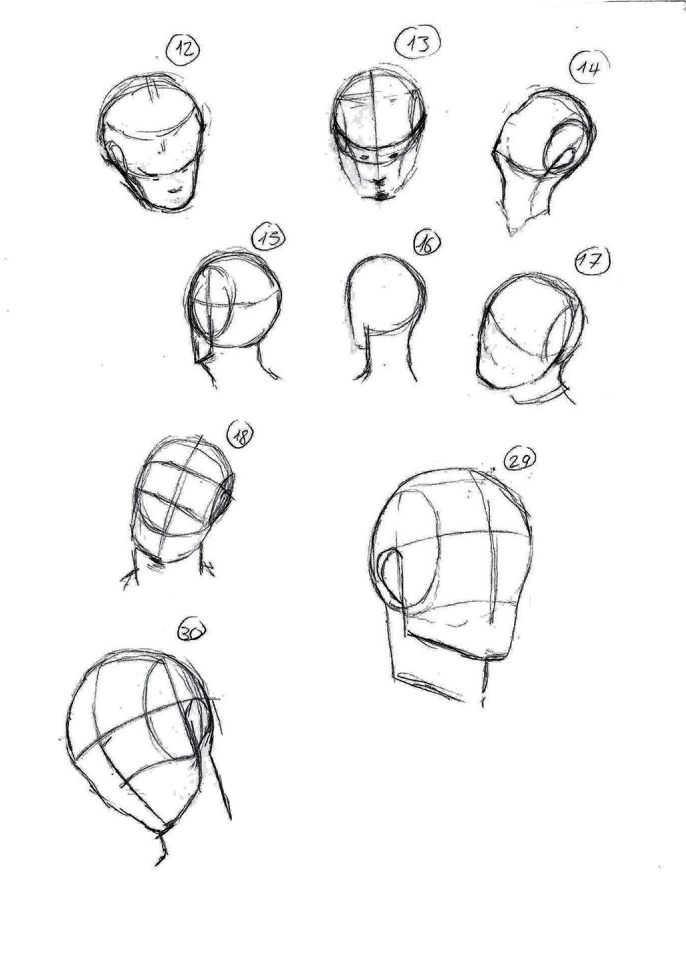 Ariadna Moreno - 39 Head angles