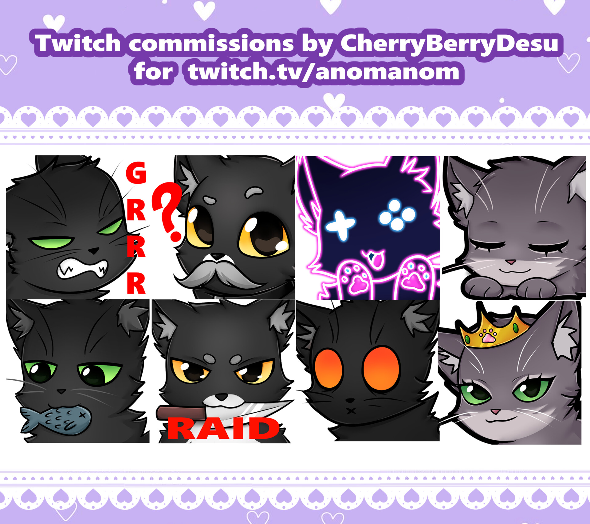 ArtStation - Emote Commission