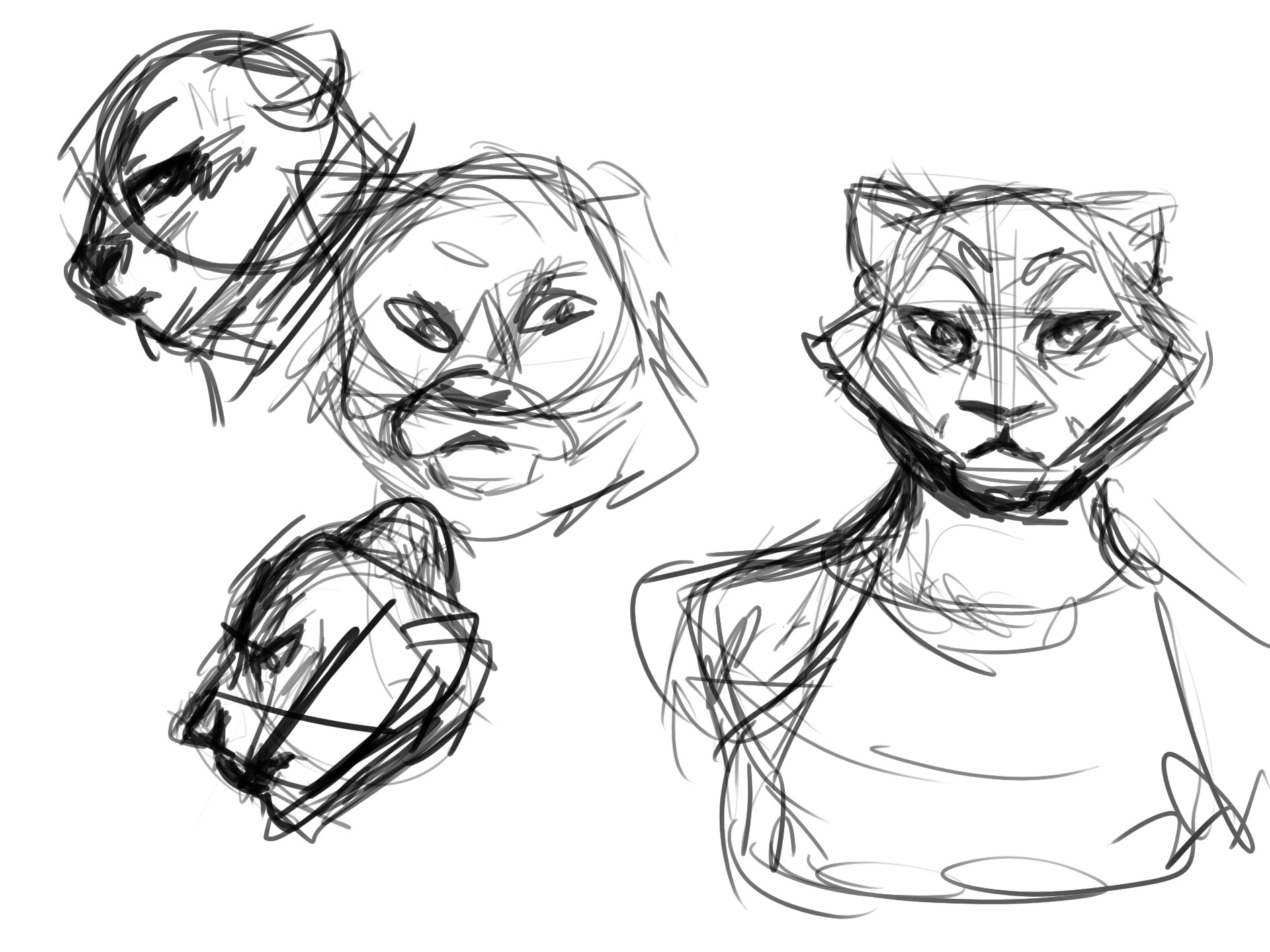 ArtStation - Skecth character original dnd