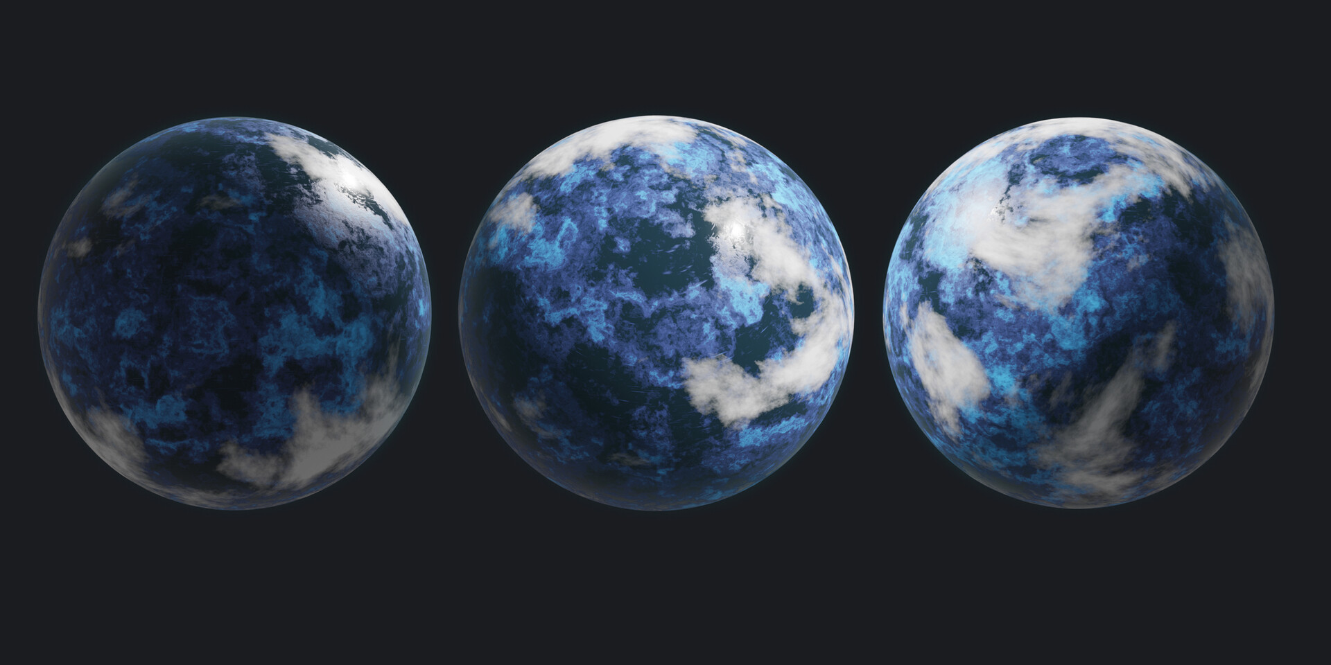 Painting Water Planet