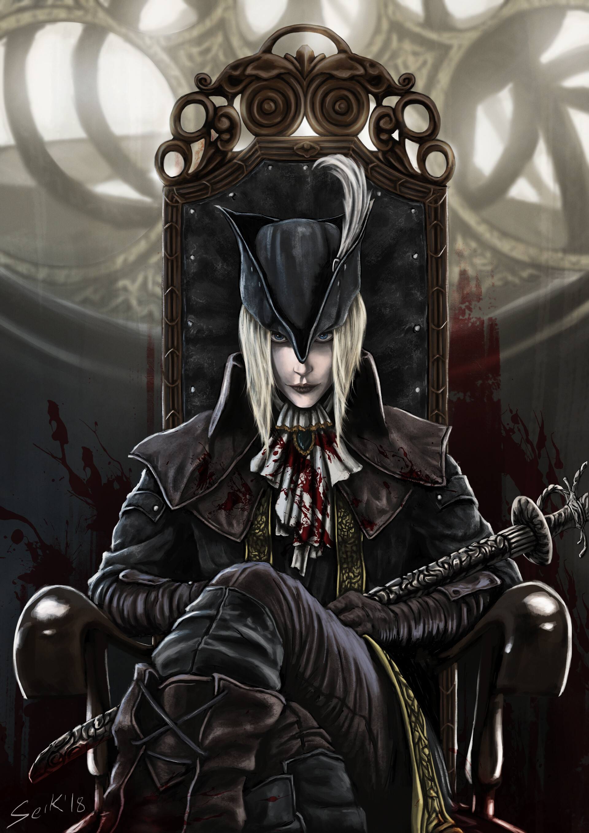 ArtStation - Lady Maria - Bloodborne