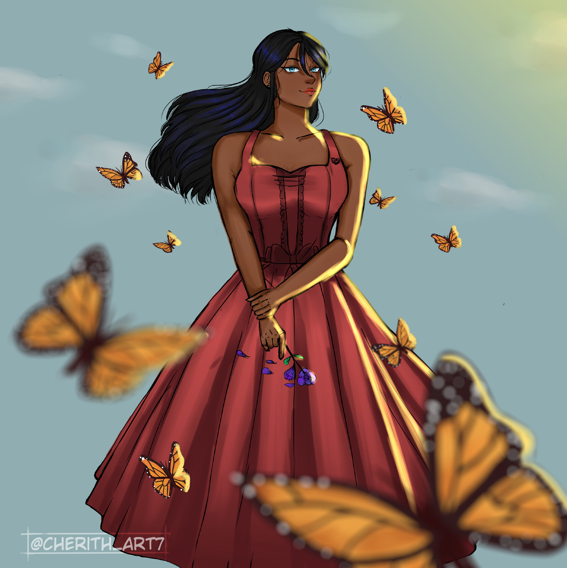 ArtStation - Redesigning an old original character