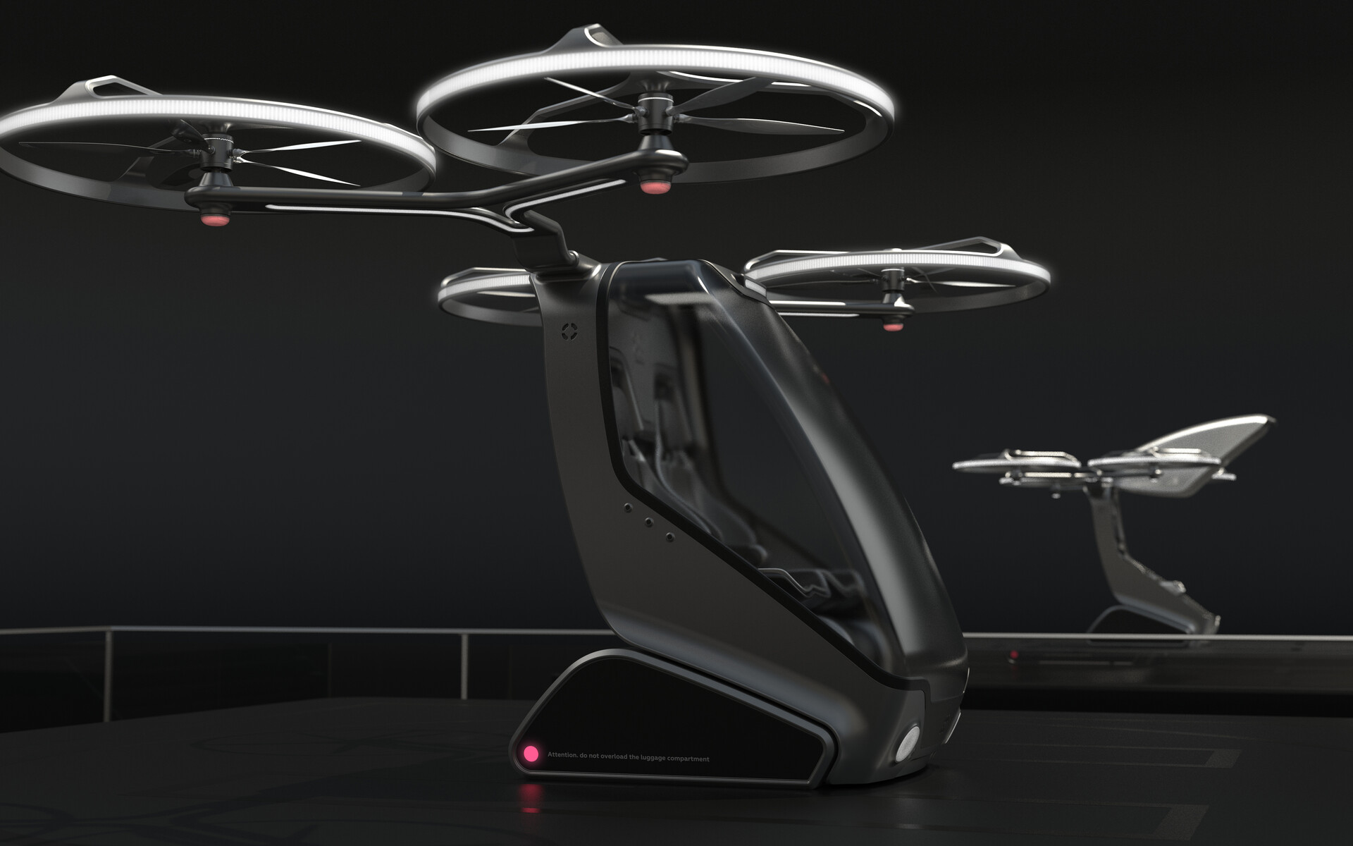 ArtStation - Personal air vehicle_IRON WING