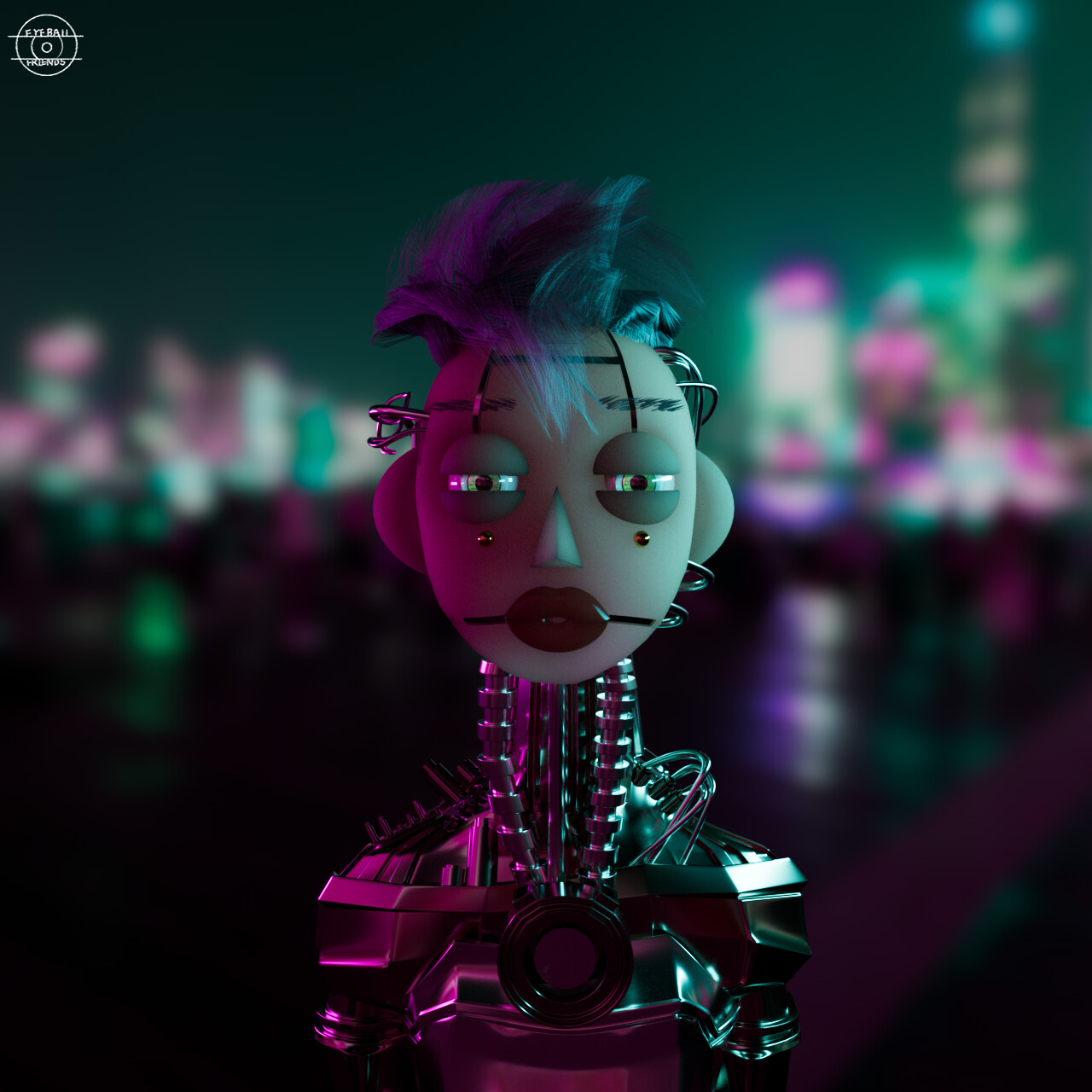 ArtStation - Eyeball Friends "Pluto"