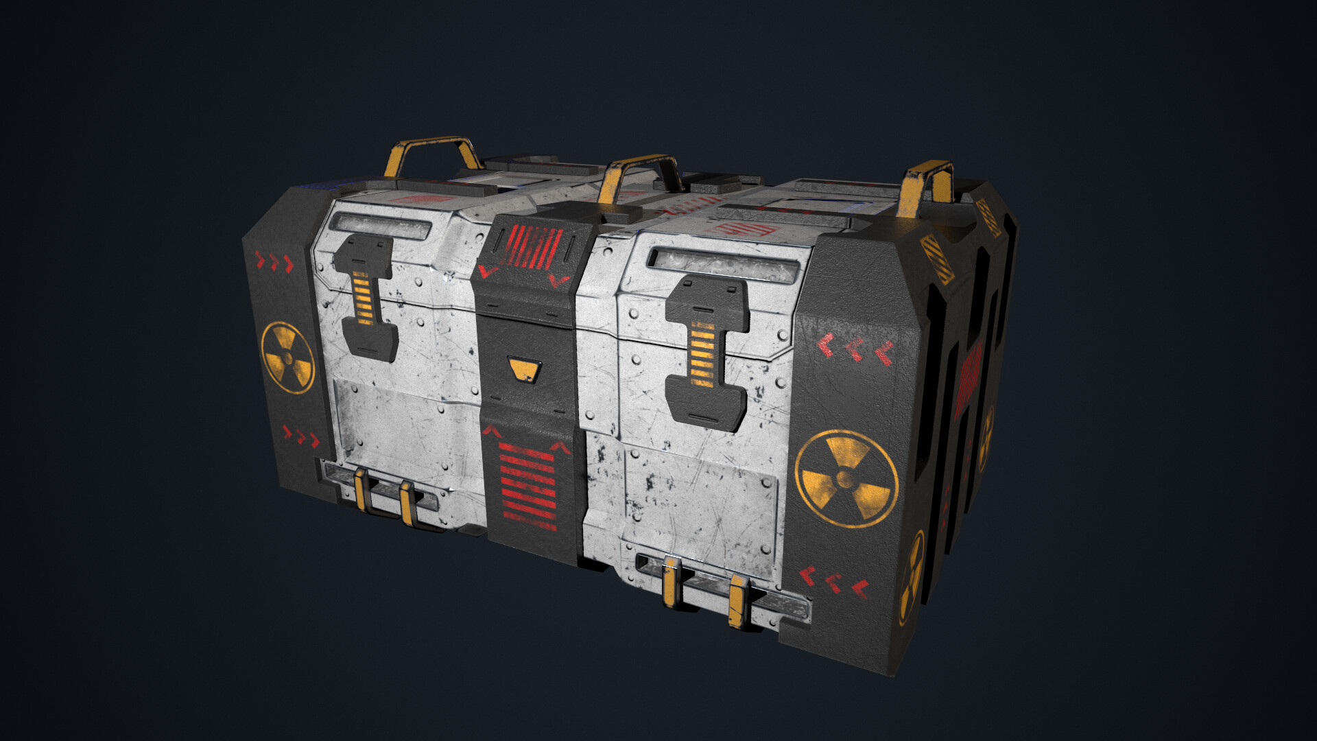 ArtStation - Sci-Fi Nuclear Ammo Crate