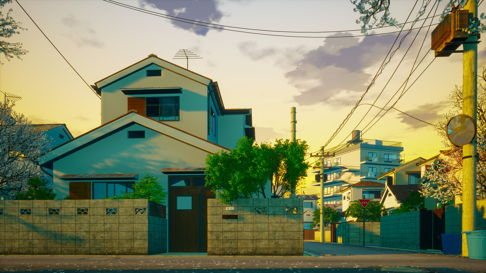 Yan ru - Unreal Engine Rendering - Doraemon 〔Nobita's home〕