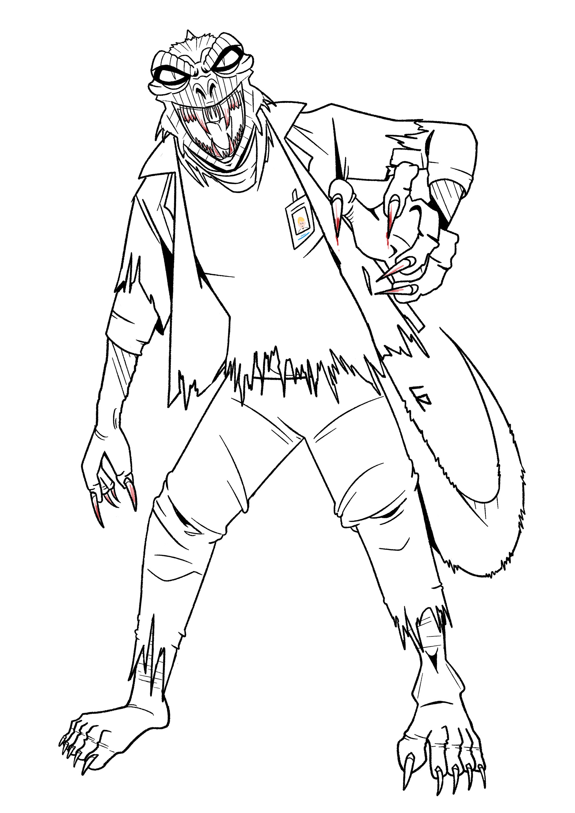 spiderman lizard coloring pages