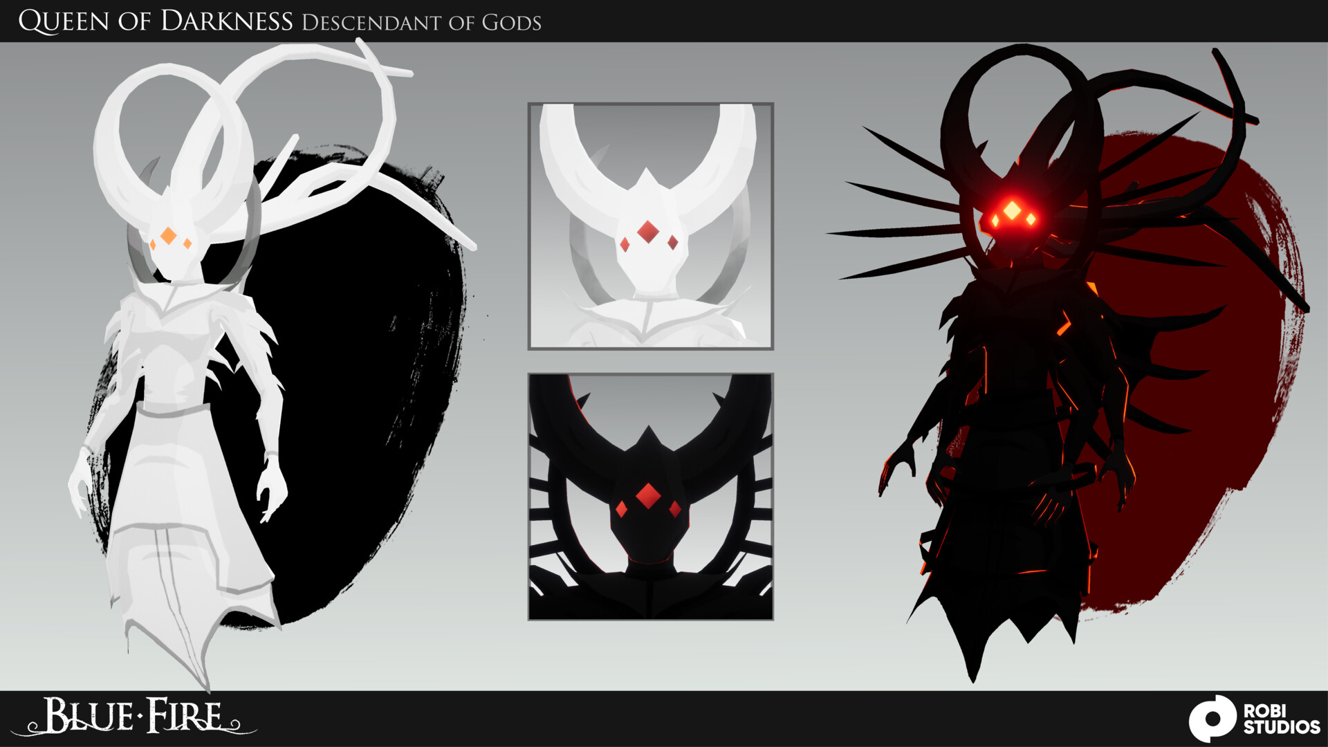 Quaternius - Blue Fire - Enemies