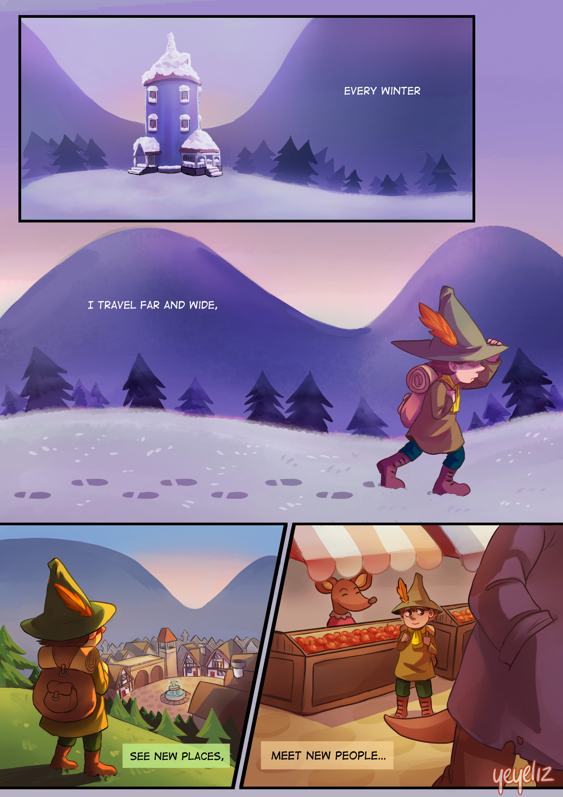 ArtStation - Roots (Moomin Fanart)