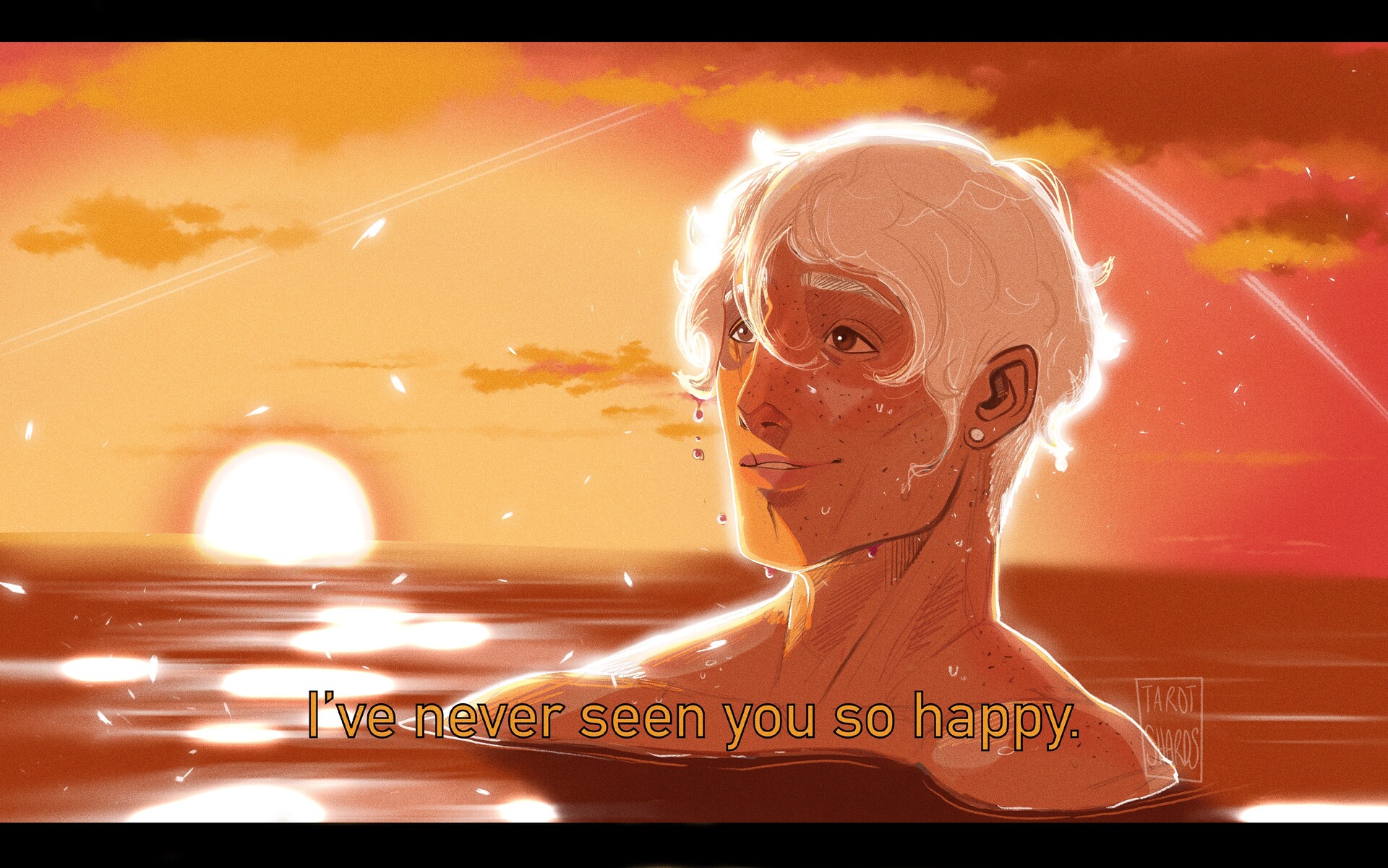 ArtStation - Eli at the sea