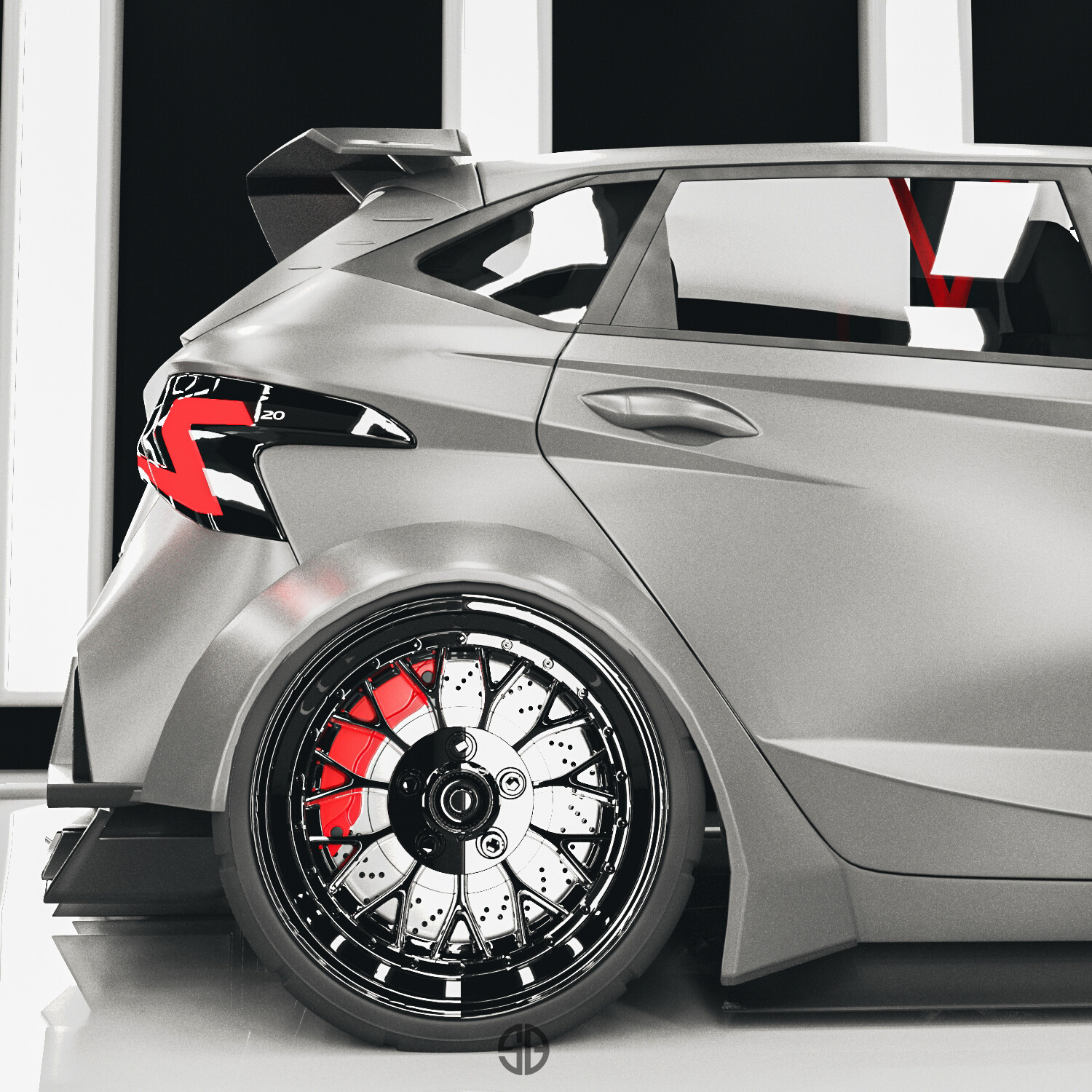 Seshaan Bhatia - Hyundai i20 Body Kit