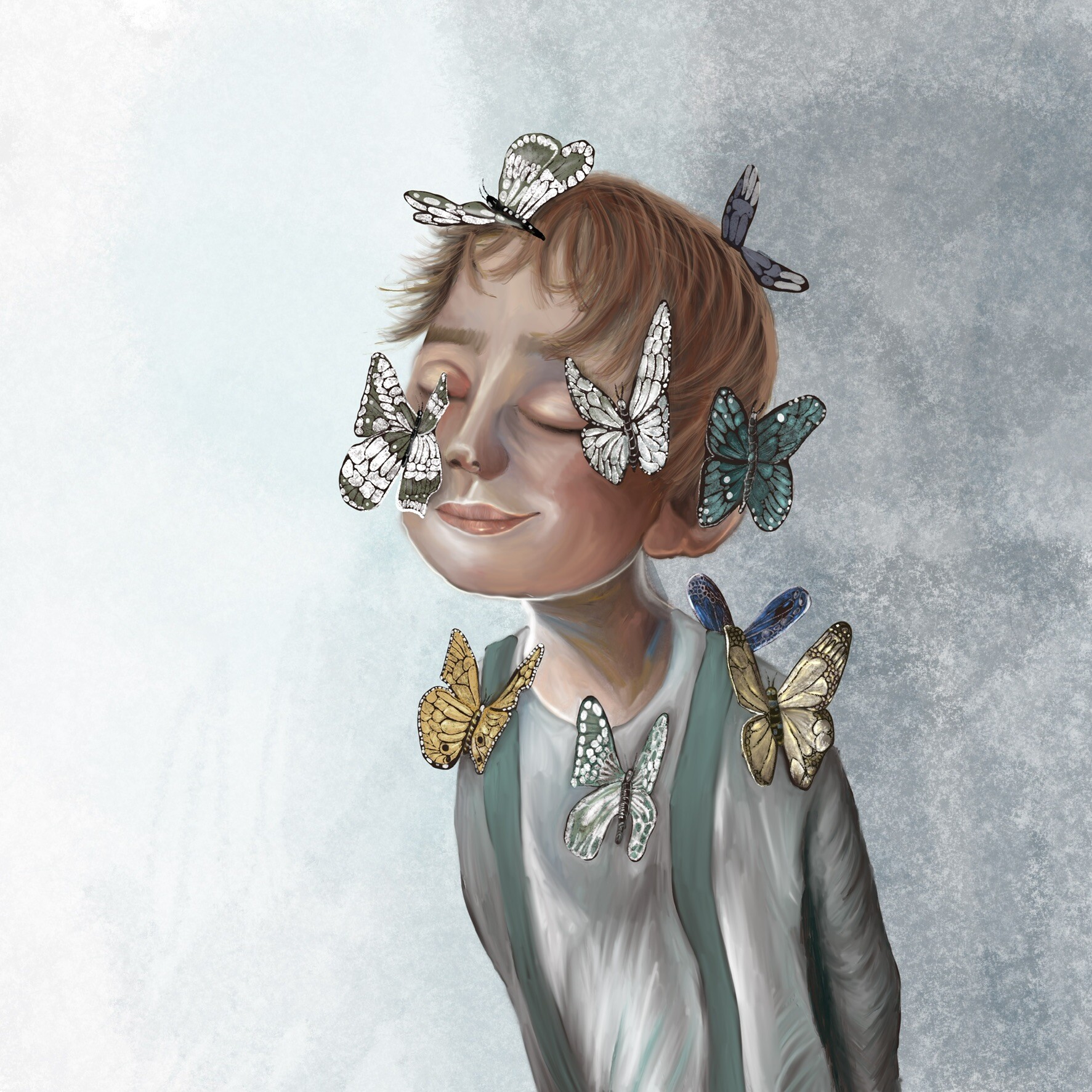 ArtStation - Butterfly Man