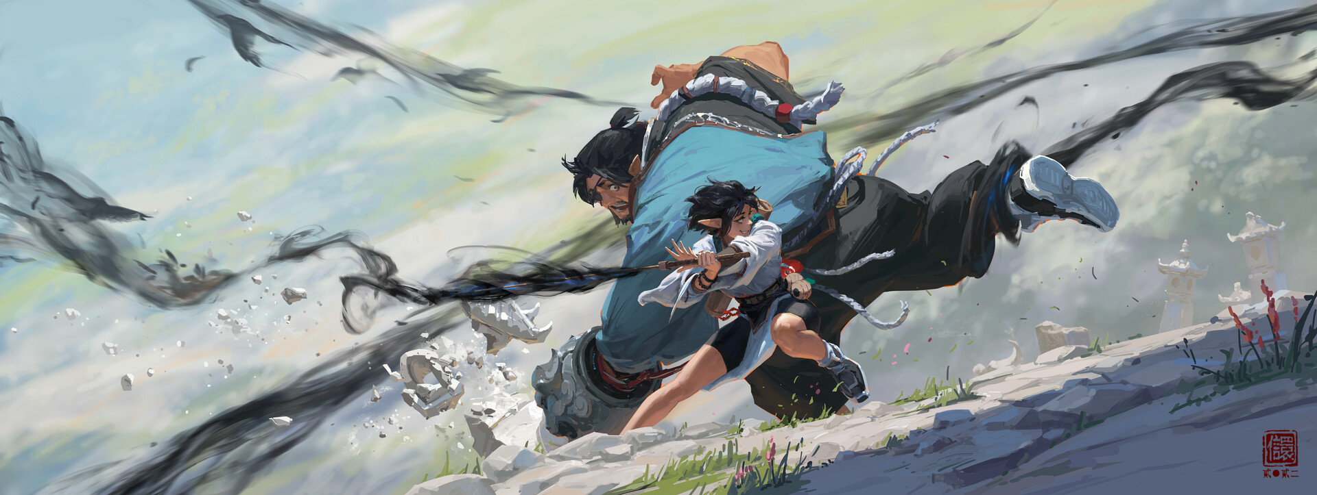 ArtStation - "Great Chance" & Concept for new character 四夕草