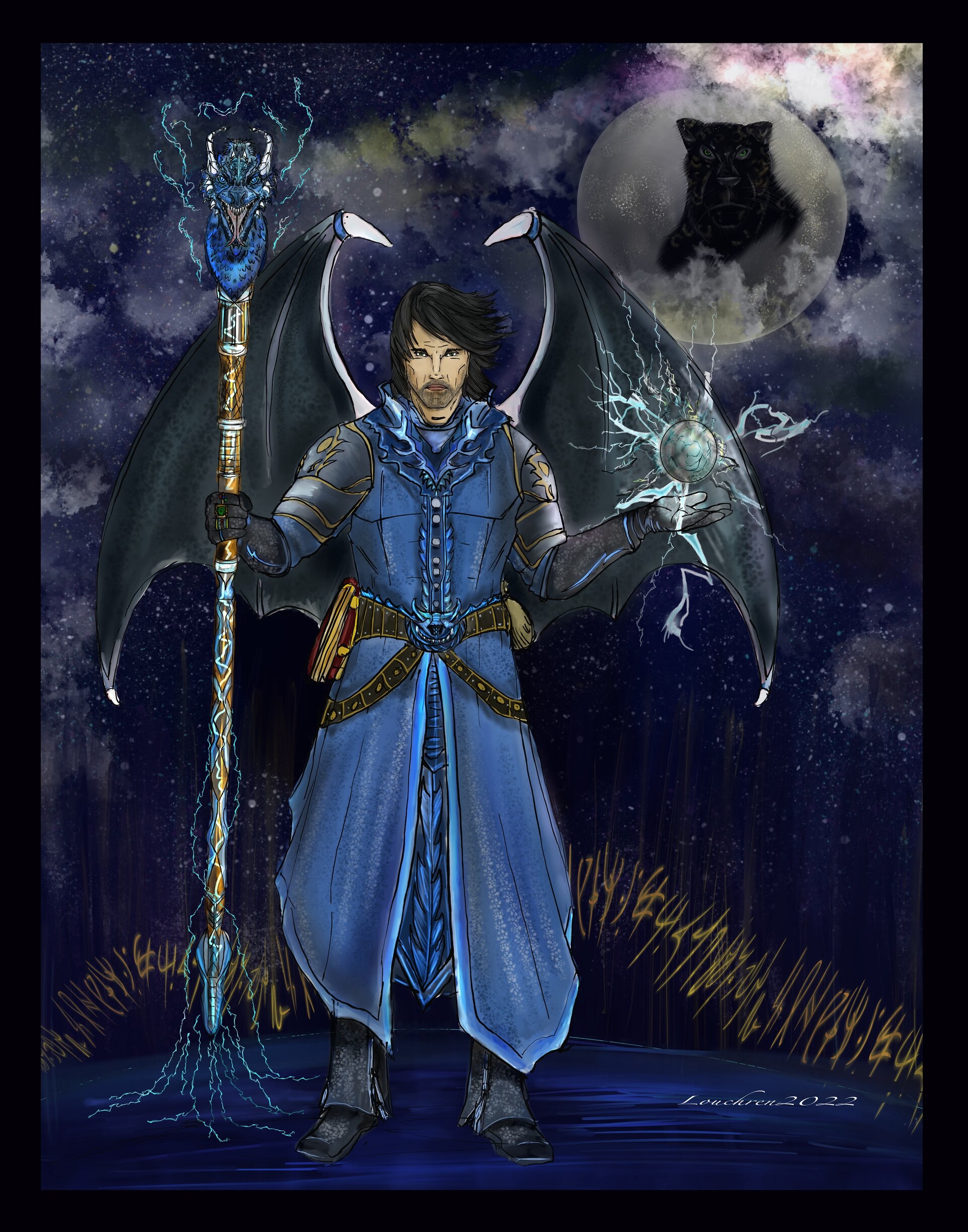 ArtStation - Arcane lightning