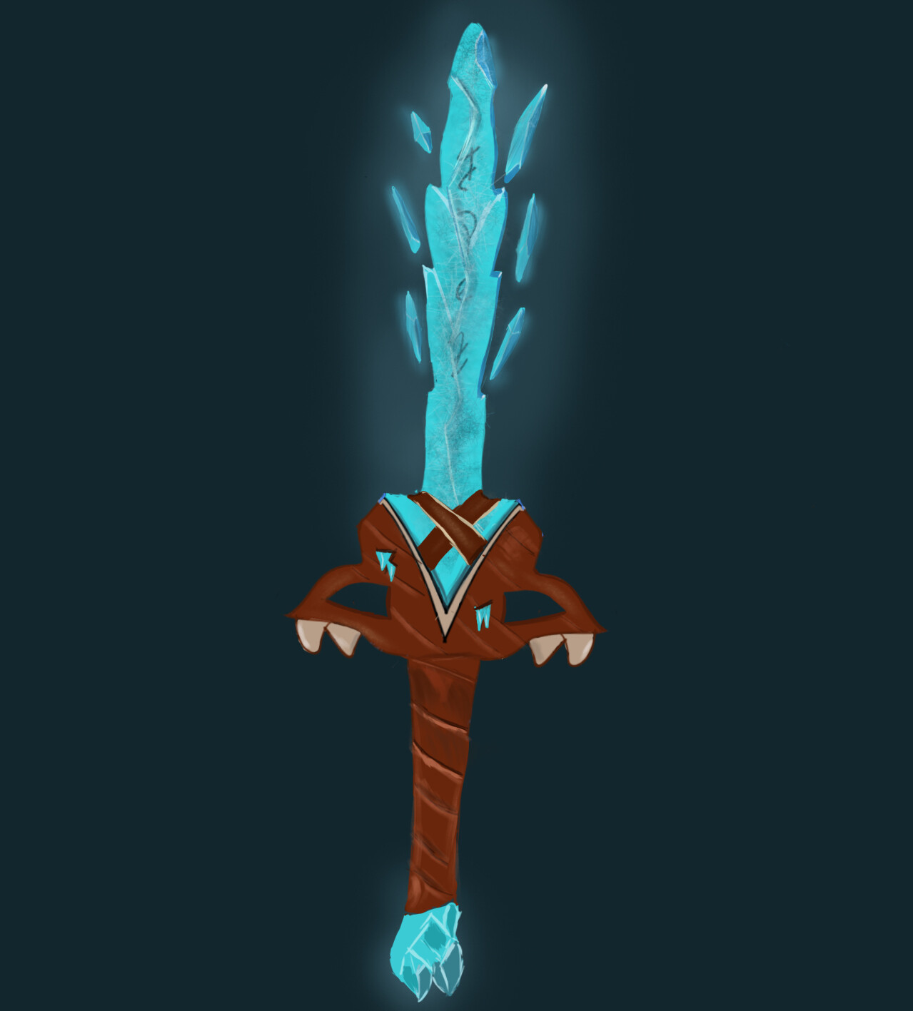 ArtStation - Ice sword