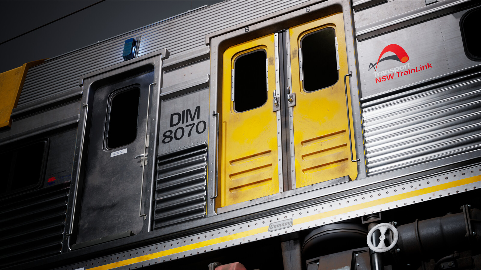 Soren Saville Scott - NSW ComEng V-Set Train