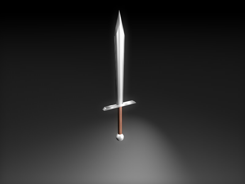 ArtStation - Low Poly Sword