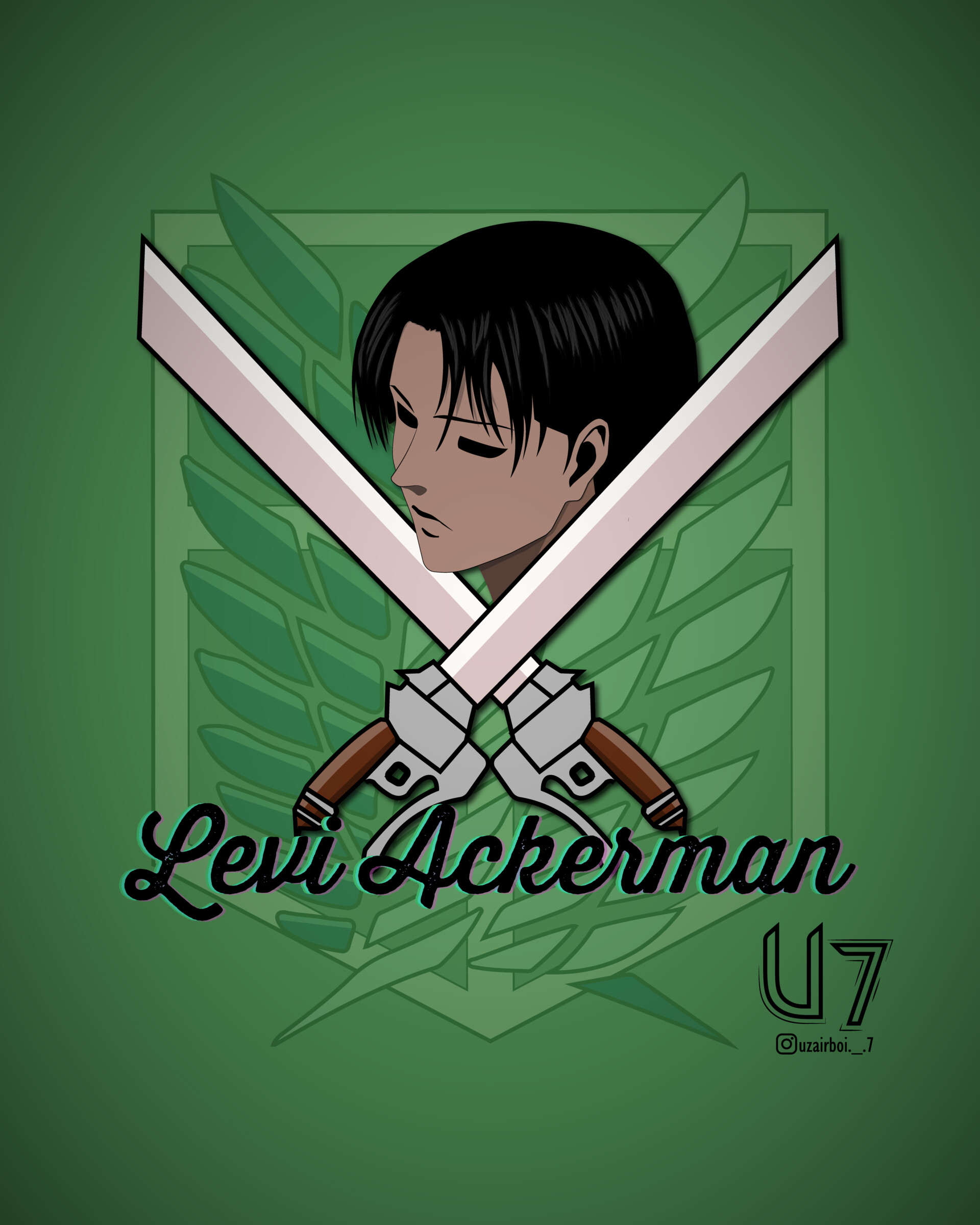 ArtStation - Levi Ackerman Fanart , Attack on titan