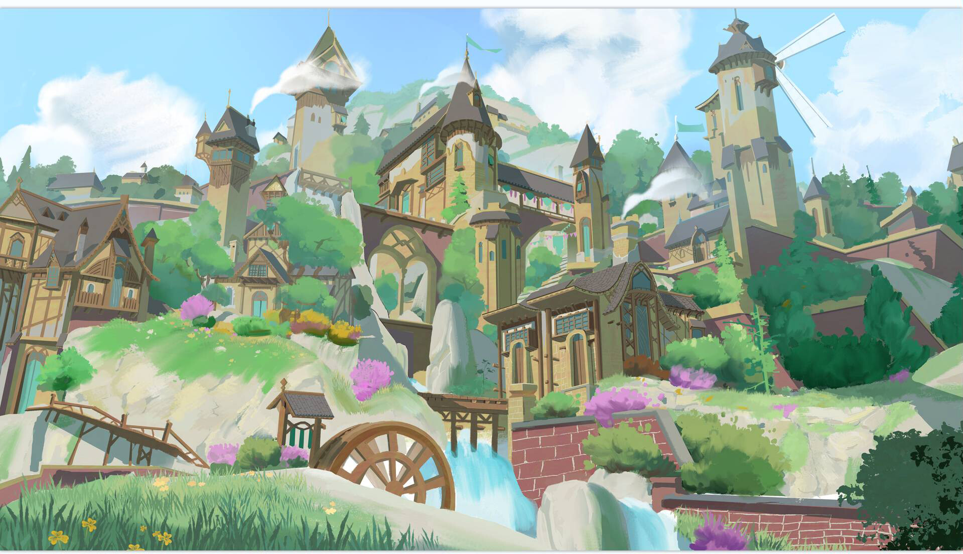 ArtStation - village