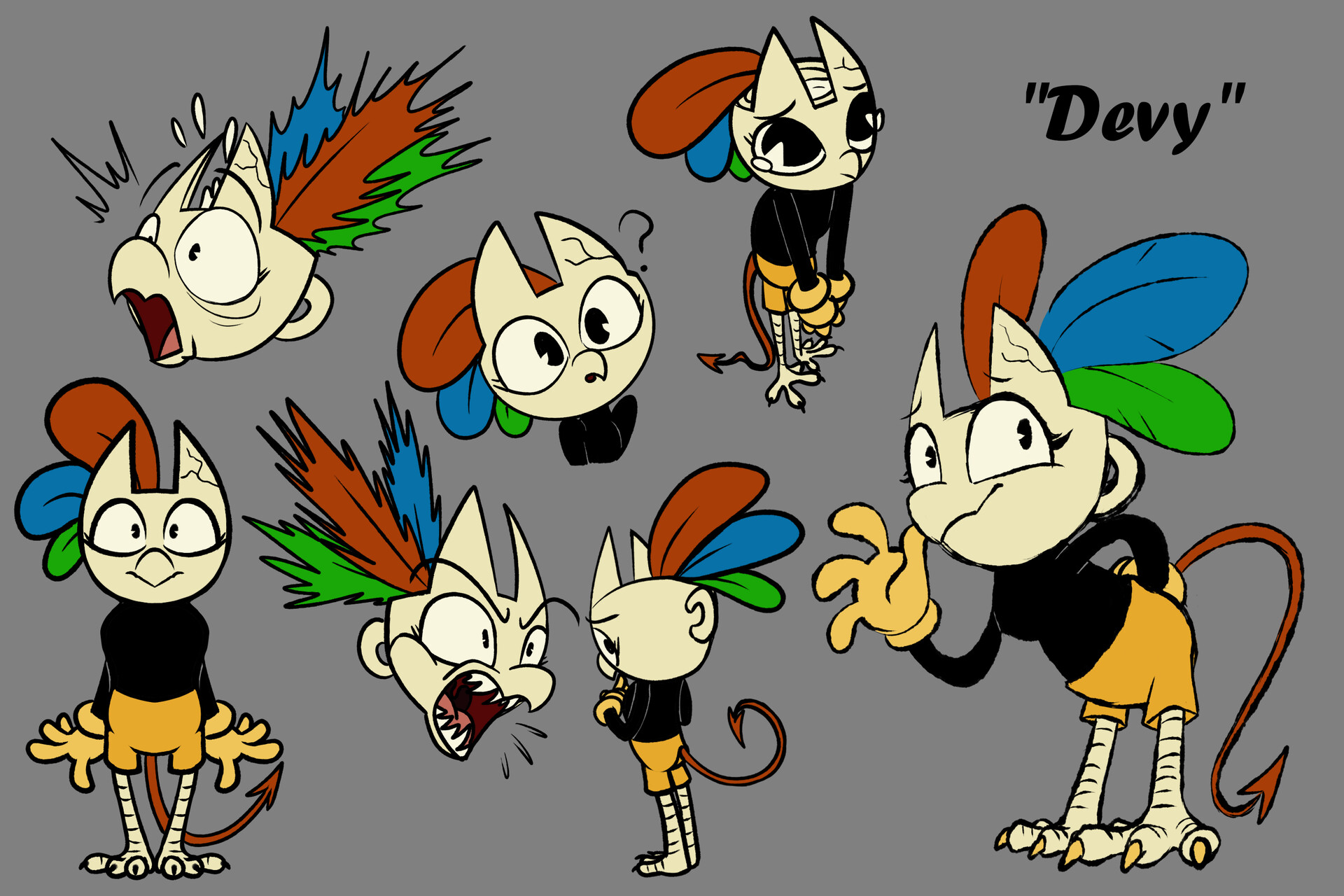 Seli Toxicmoon - [CUPHEAD OC] Devy the Devil Cup