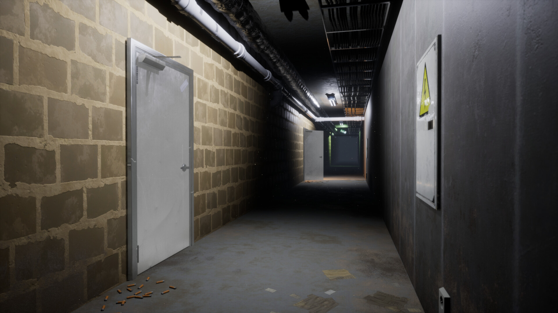 ArtStation - Dim Hallway