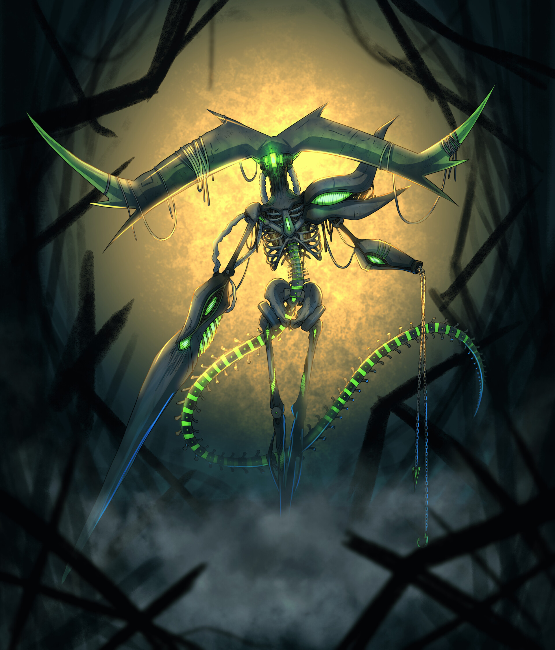 ArtStation - Mech-Alien