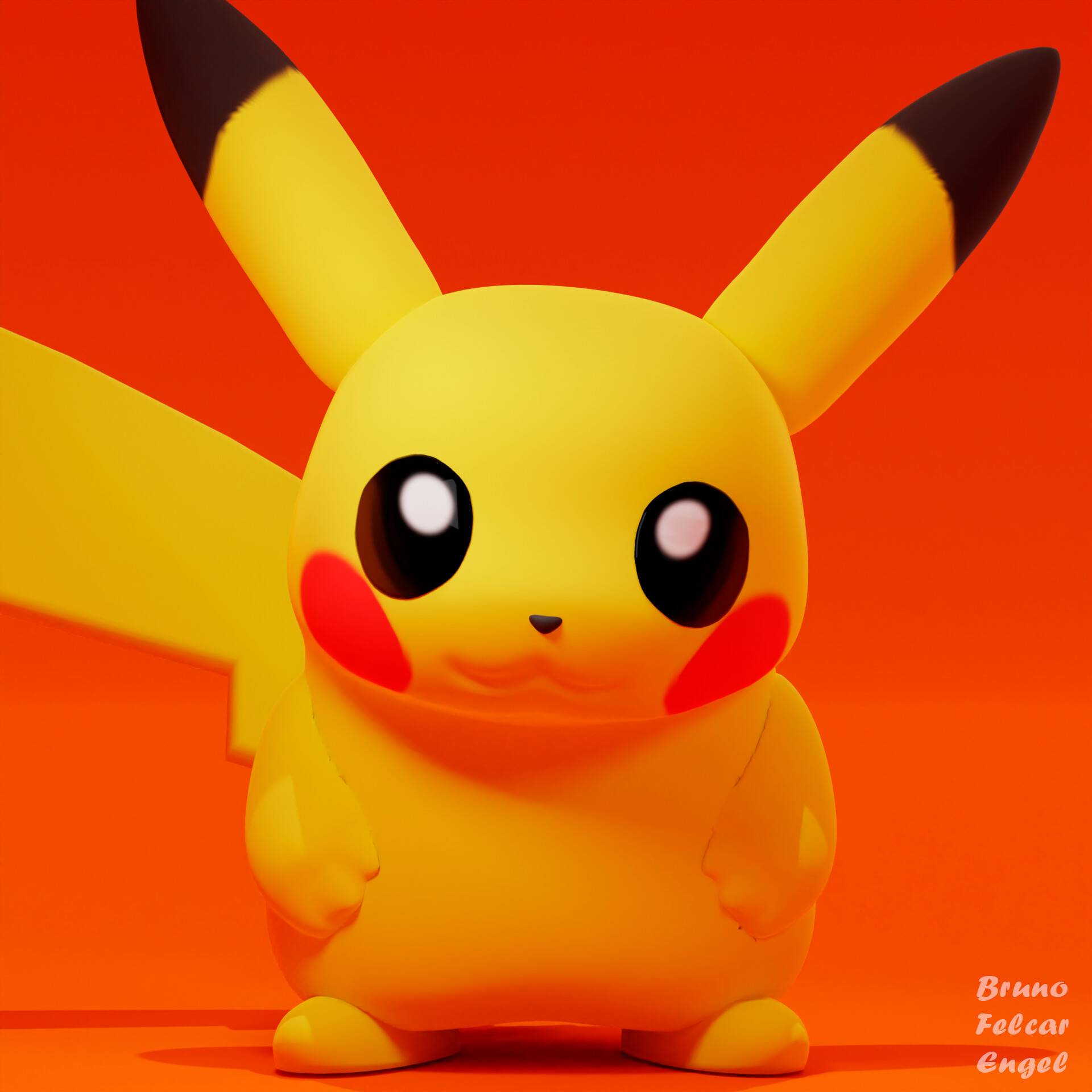 ArtStation - Pikachu 3D Model