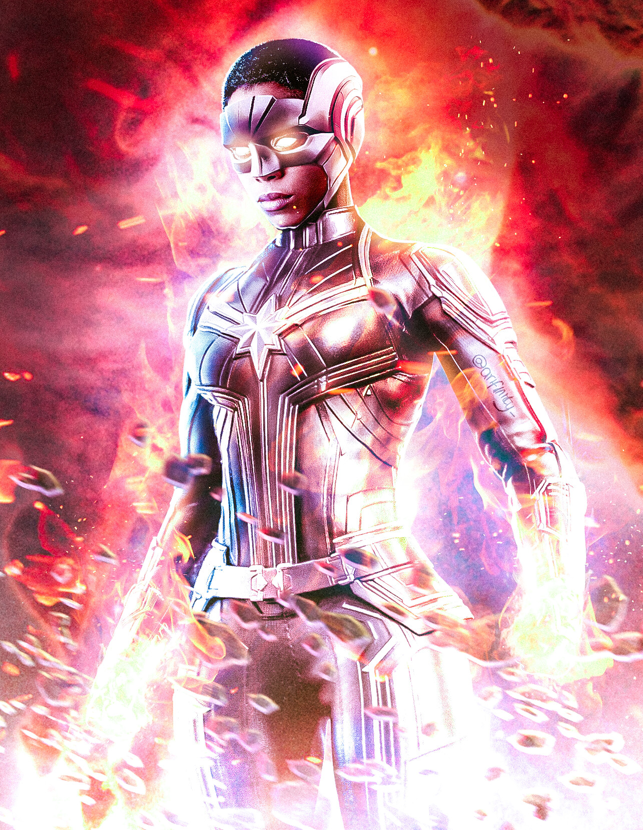 ArtStation - Maria Marvel