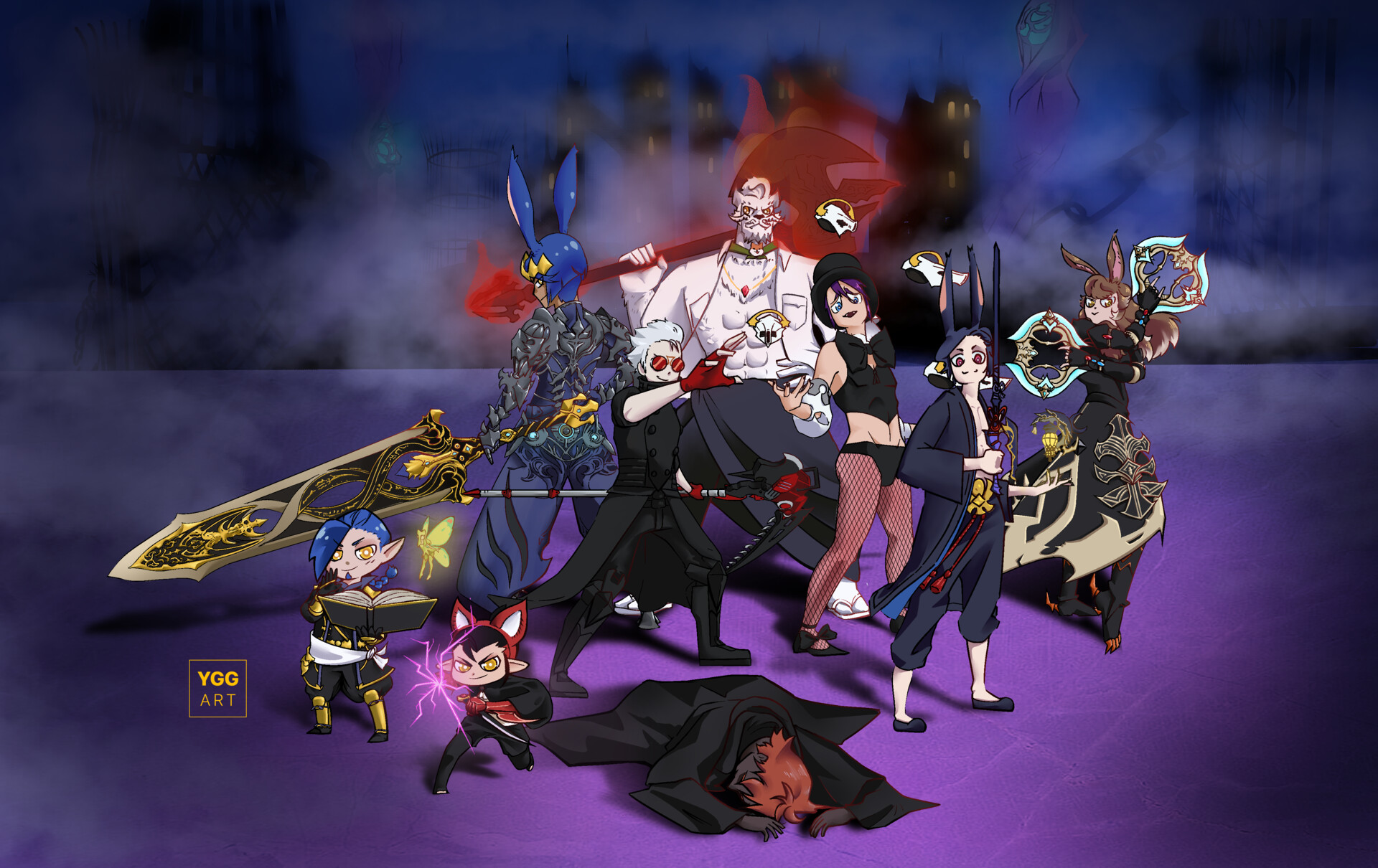 ArtStation - FFXIV Group