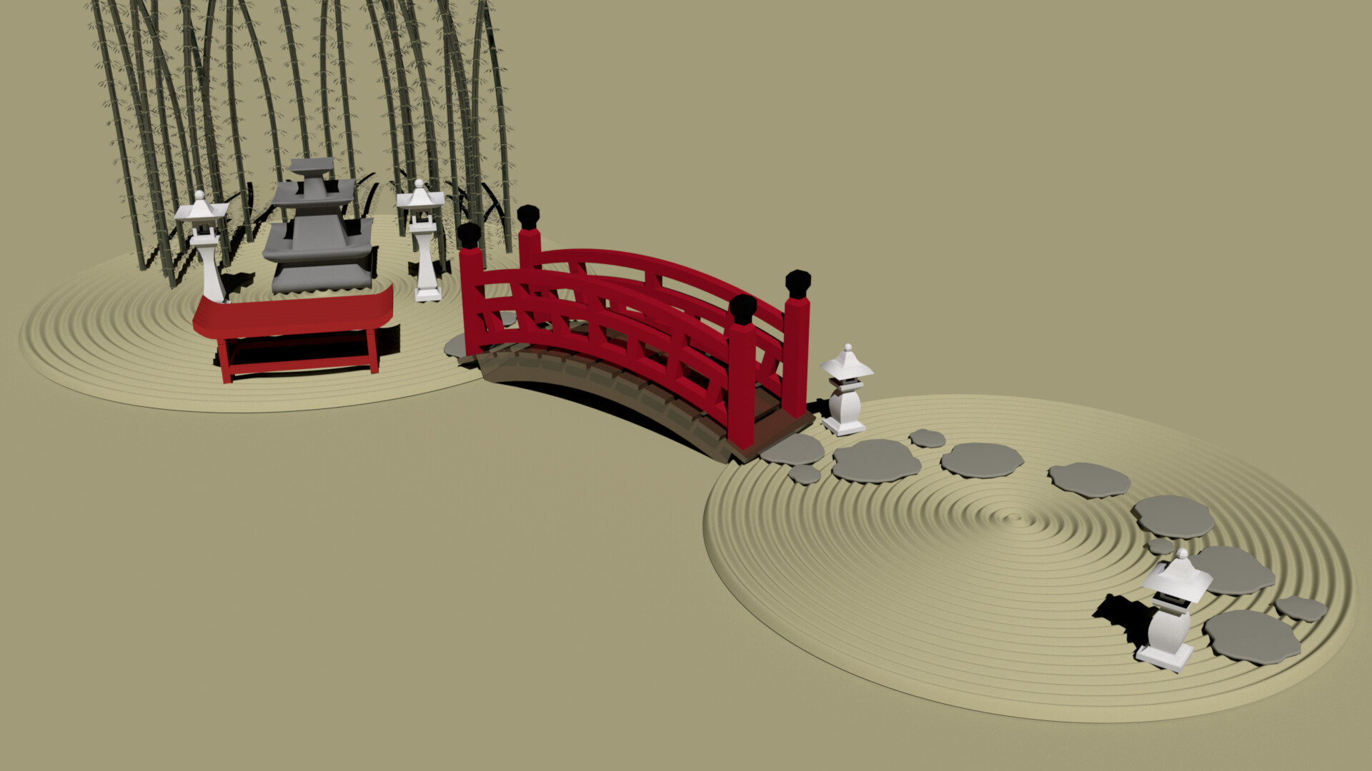 ArtStation - Simple Zen Garden