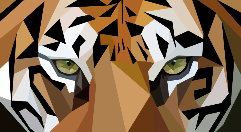 ArtStation - Polygon Tiger