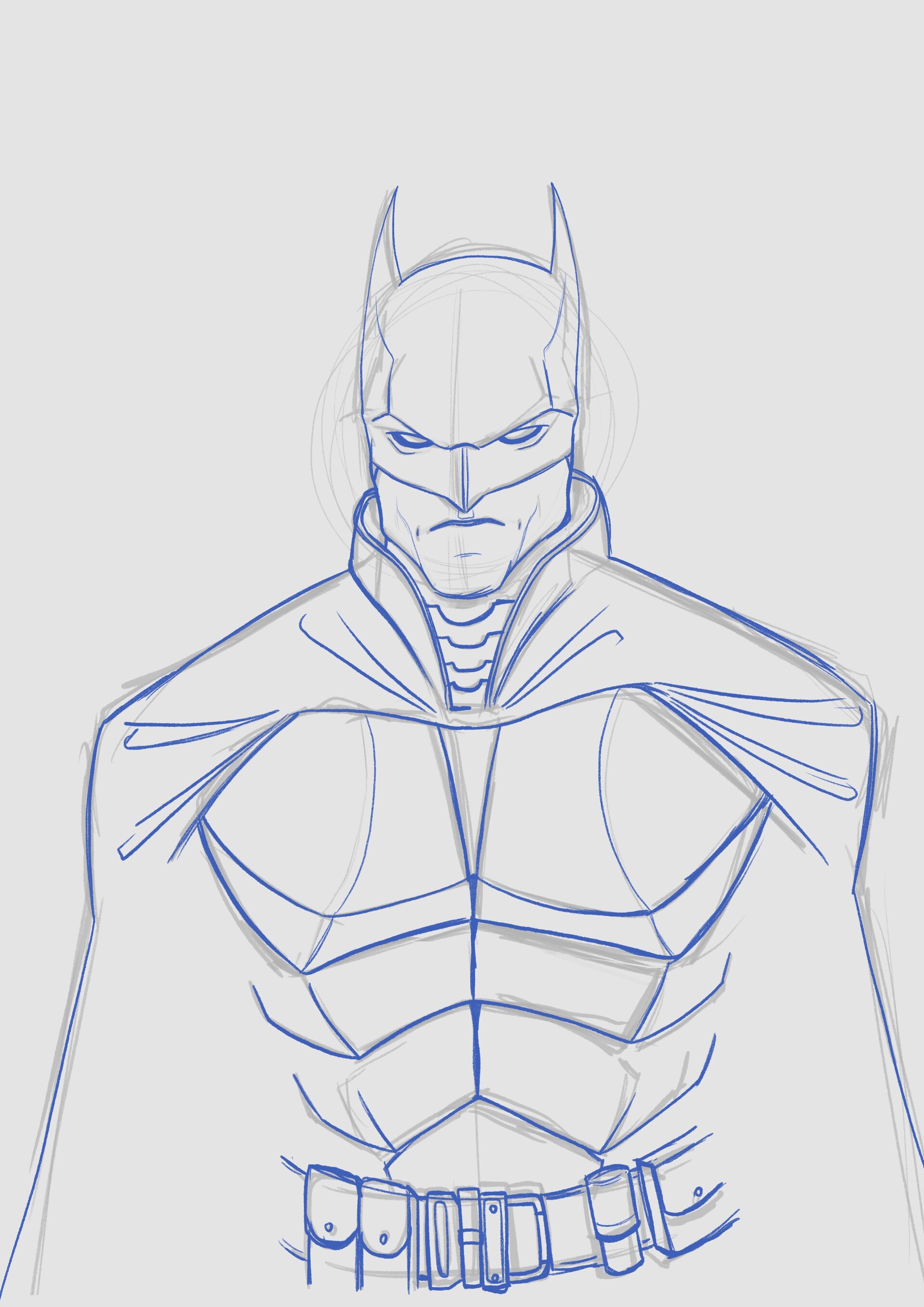 how to draw batman drawing factory