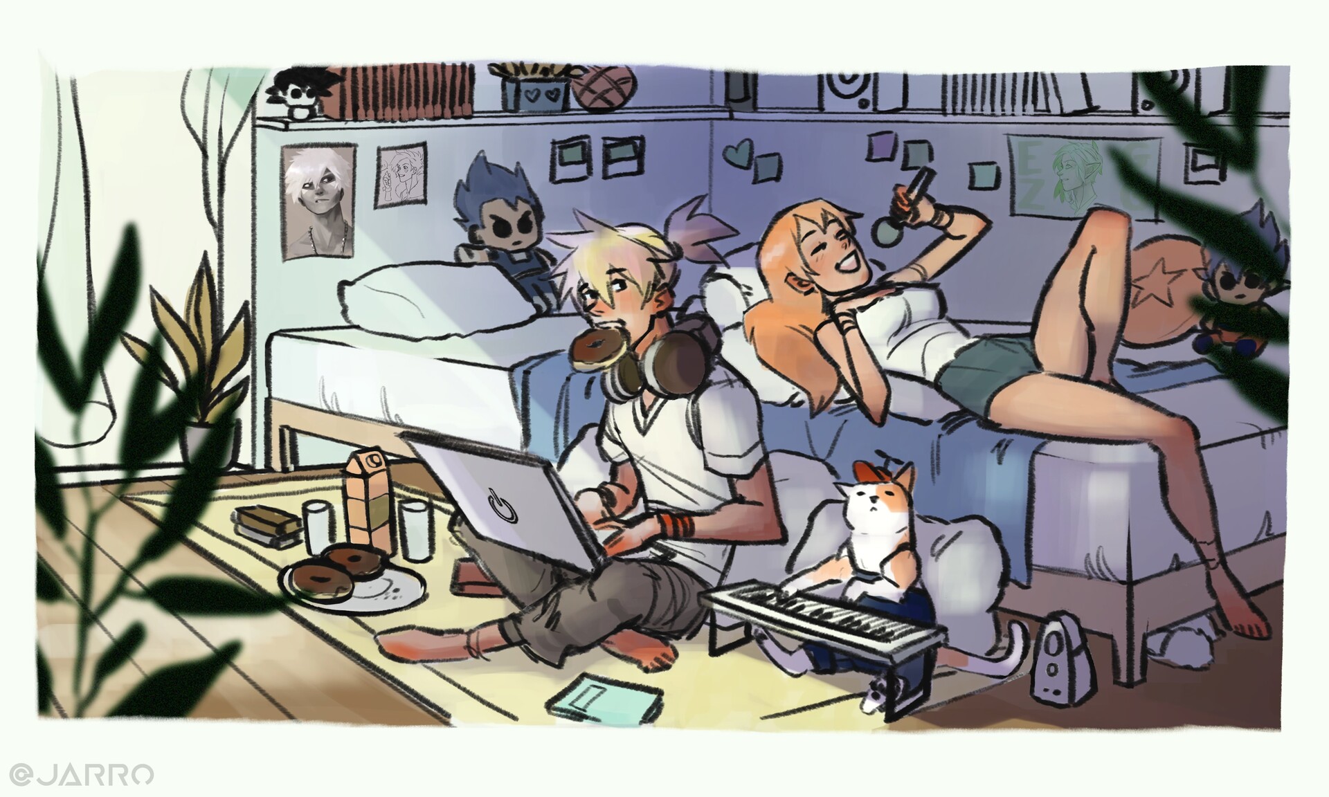 ArtStation - Chill with Friends