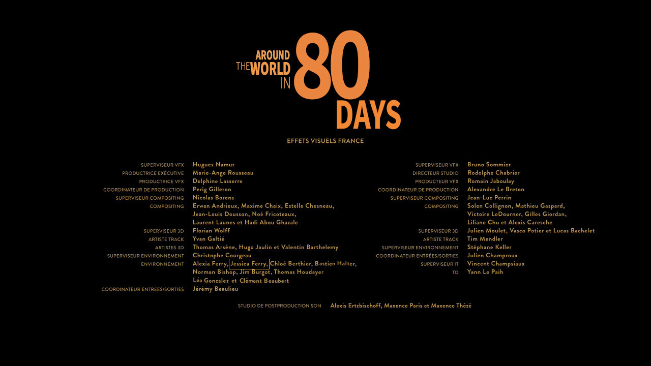 jessica ferry - Around the World in 80 DAYS - Episode 7 & 8 | VFX Breakdown