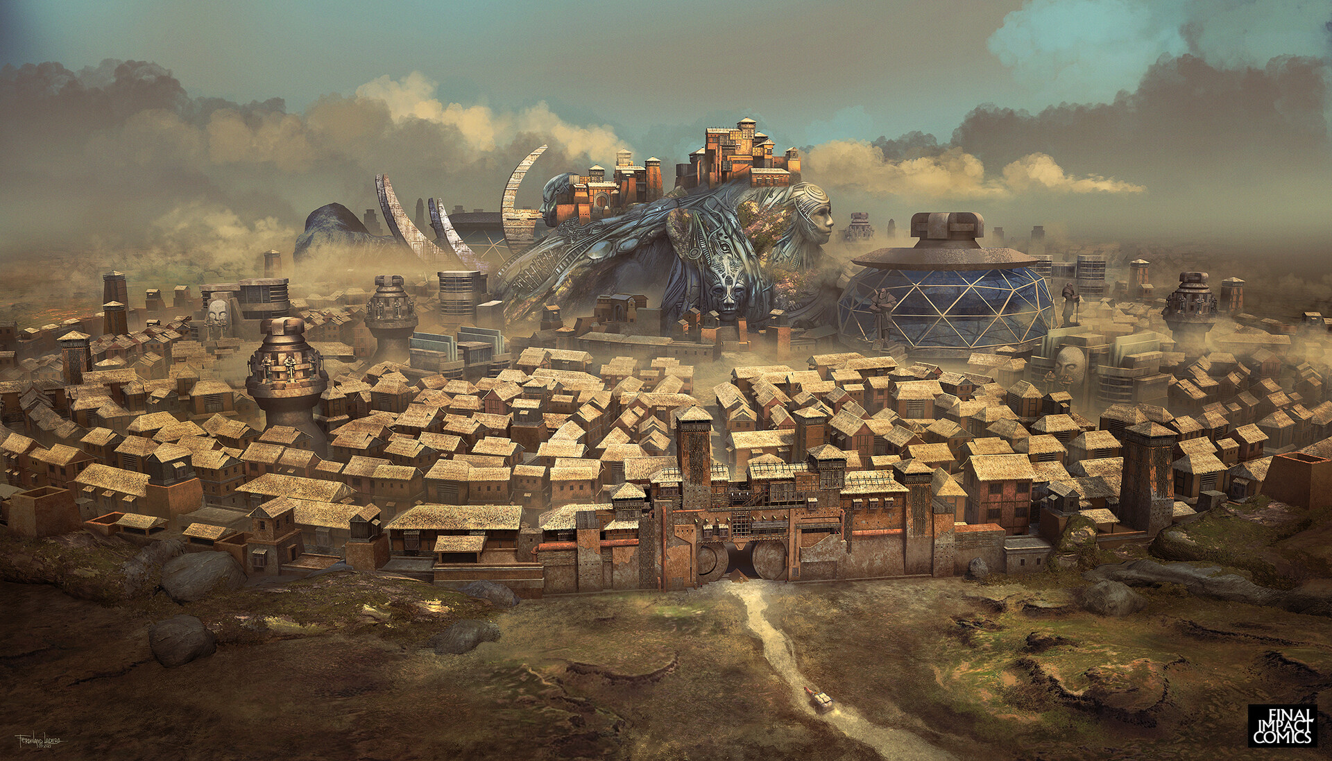 ArtStation - Jaan City Castle