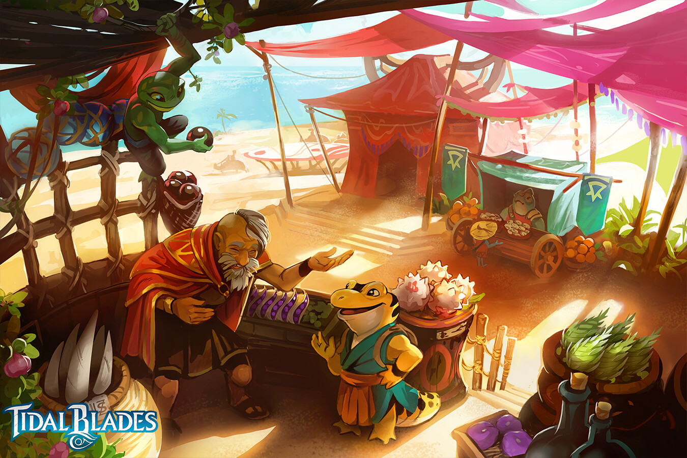 ArtStation - The Desert Market