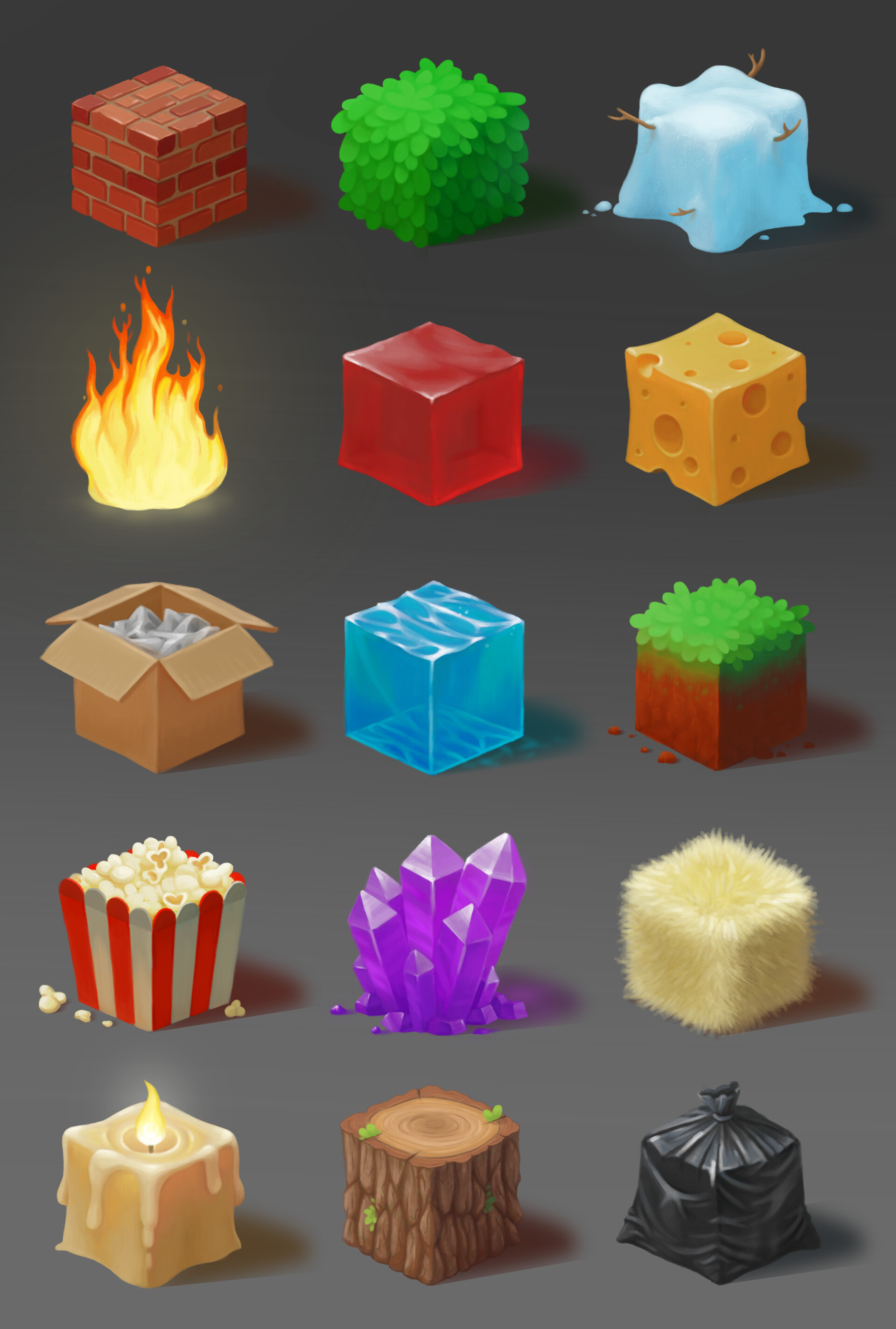 ArtStation - Material study 1